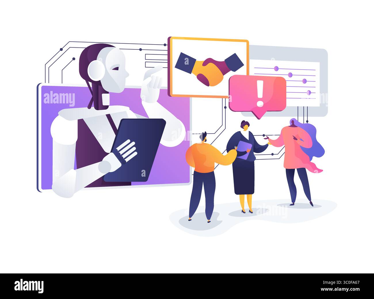 Leadership mediation Cut Out Stock Images & Pictures - Alamy