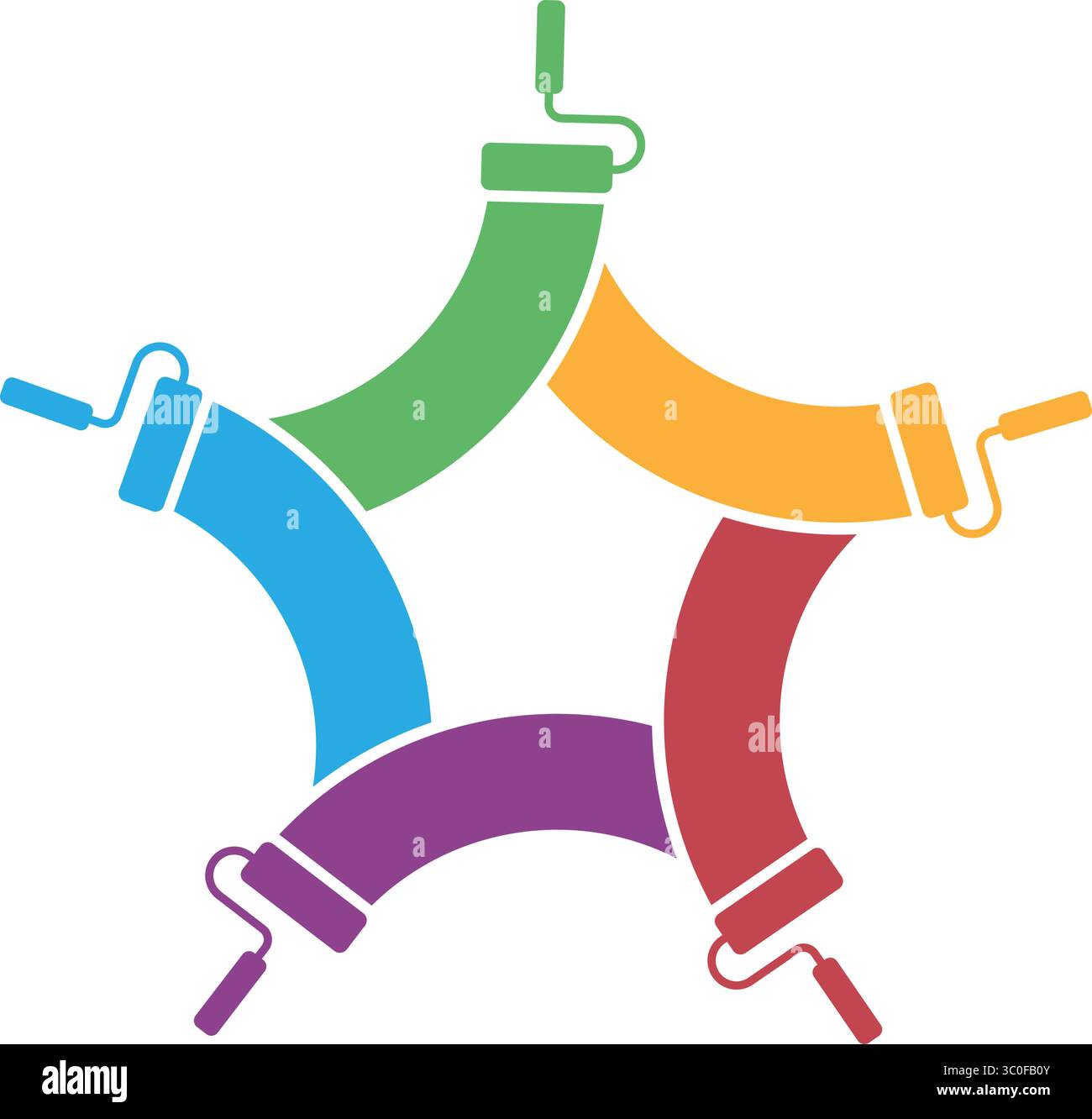 Painting services logo icon design Stock Vector Image & Art - Alamy