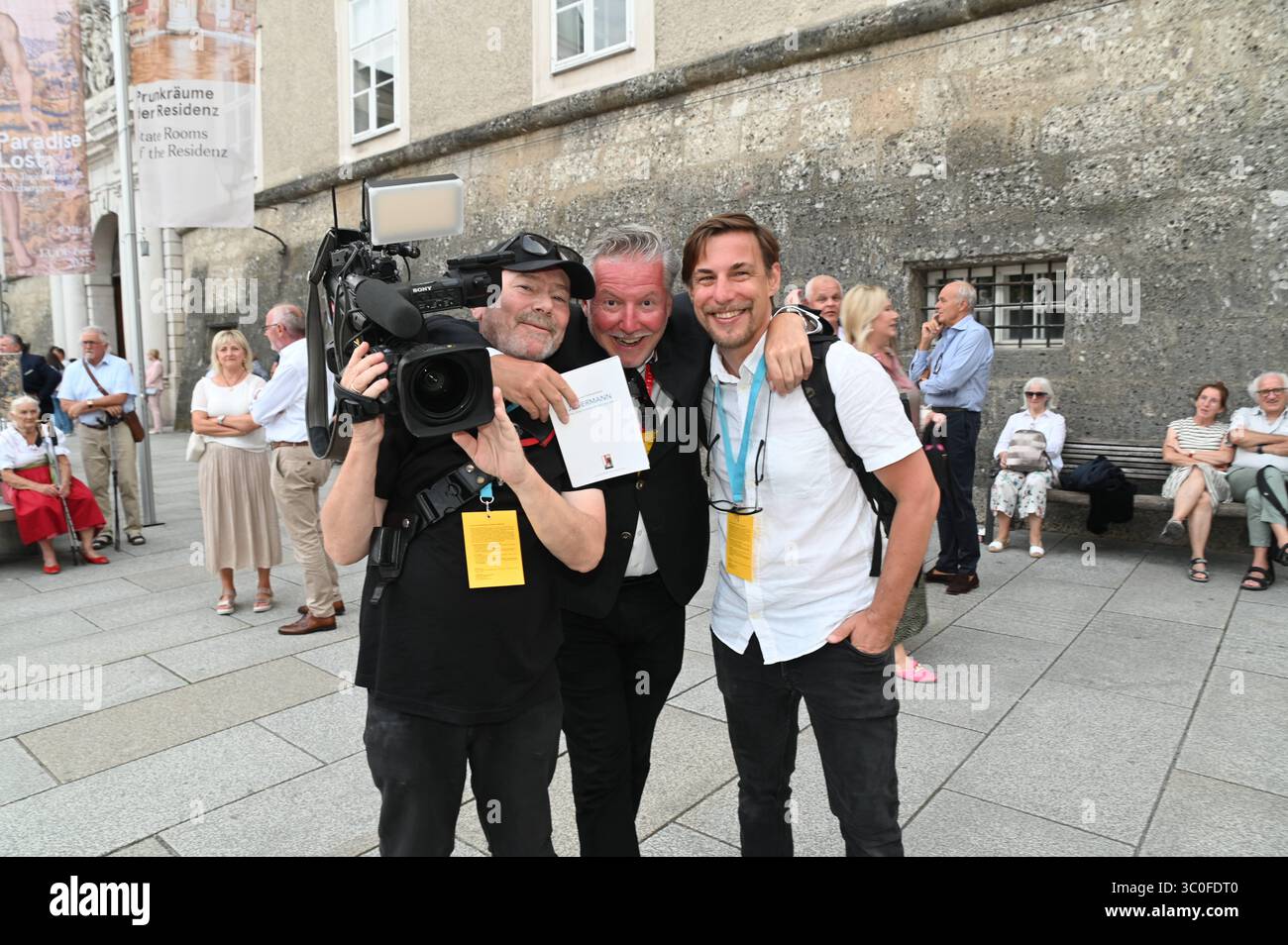 Christian Reichhold, Seitenblicke-Team, ORF, Jedermann, Premiere ...