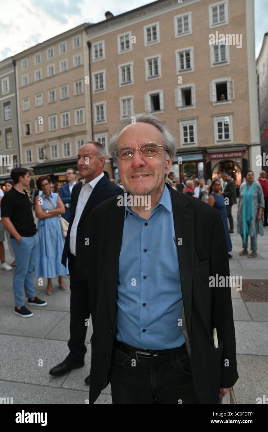 Heinz Sichrovsky, Kulturjournalist, Jedermann, Premiere, Salzburger ...