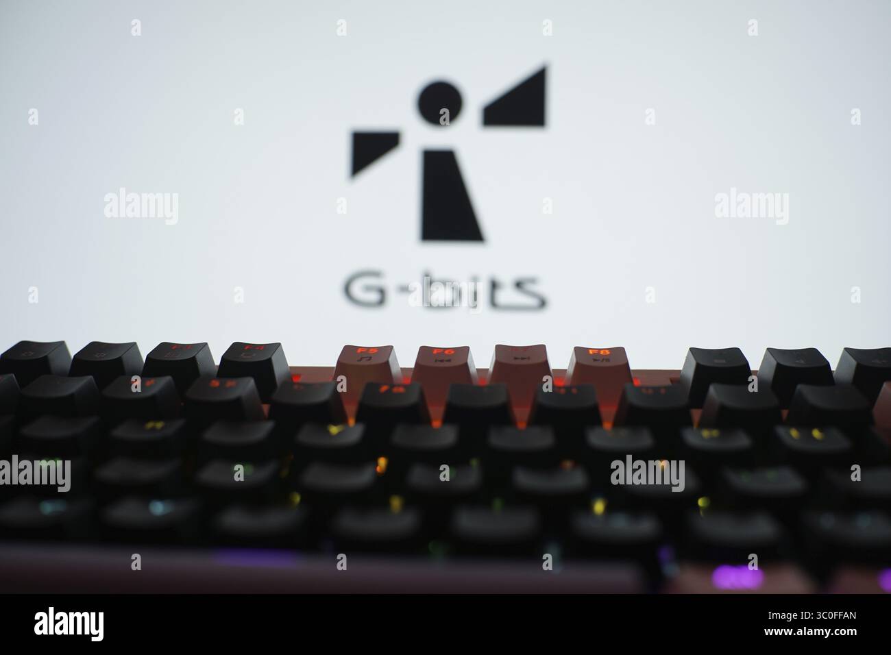 Bits logo on screen hi-res stock photography and images - Alamy
