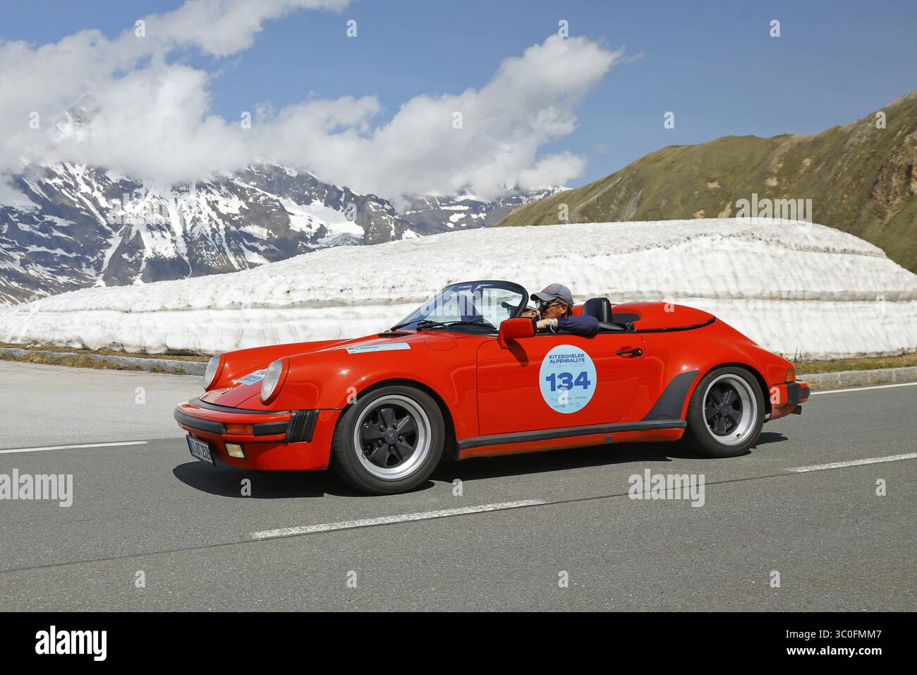 Classic car rally Alpenrallye Kitzbuehel 2025, Porsche Speedster, built ...