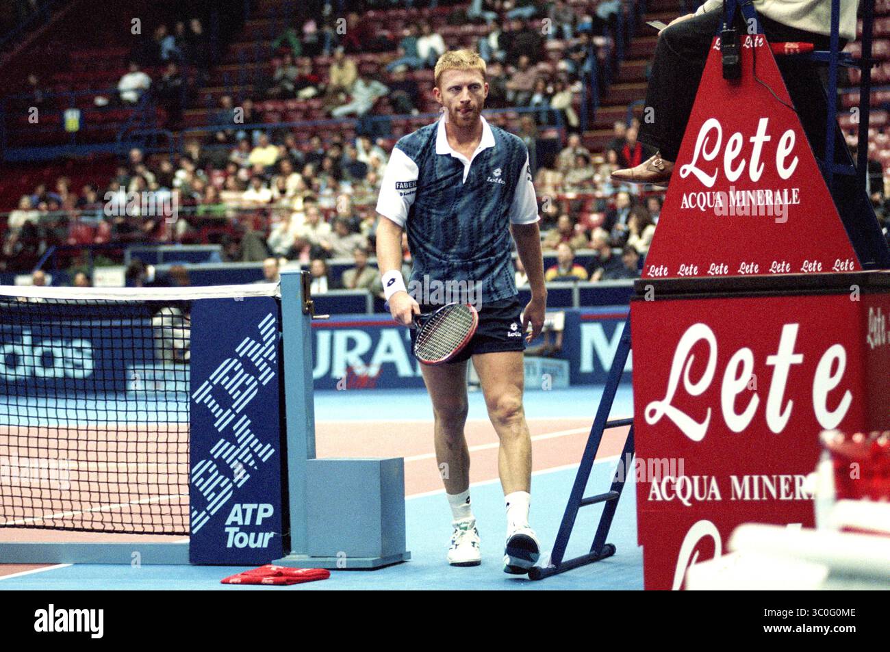 Milan Italy 14/02/1994:Boris Becker,German tennis player, during the ...