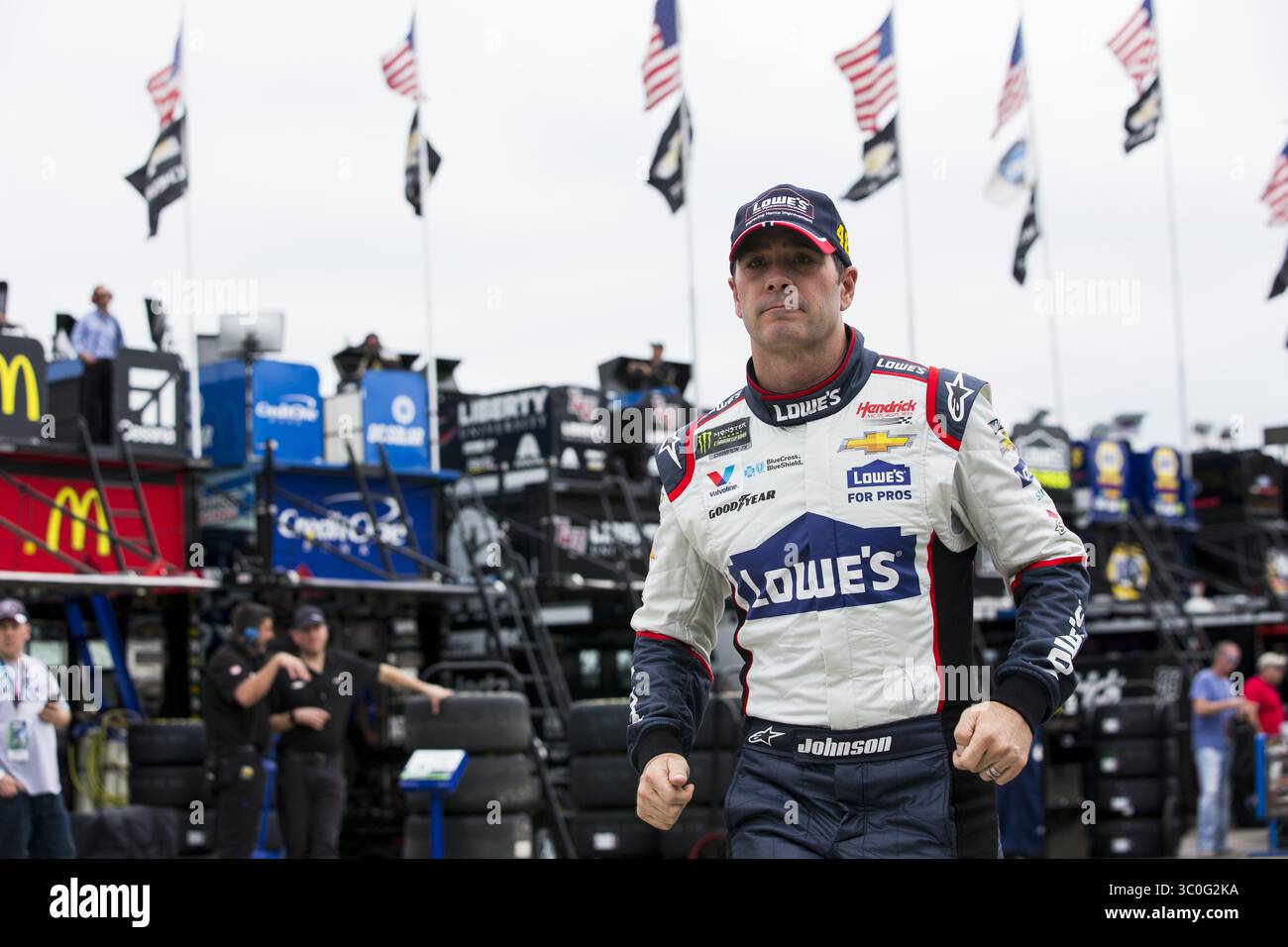 November 16, 2018 - Homestead, Florida, U.S. - Jimmie Johnson (48) runs ...