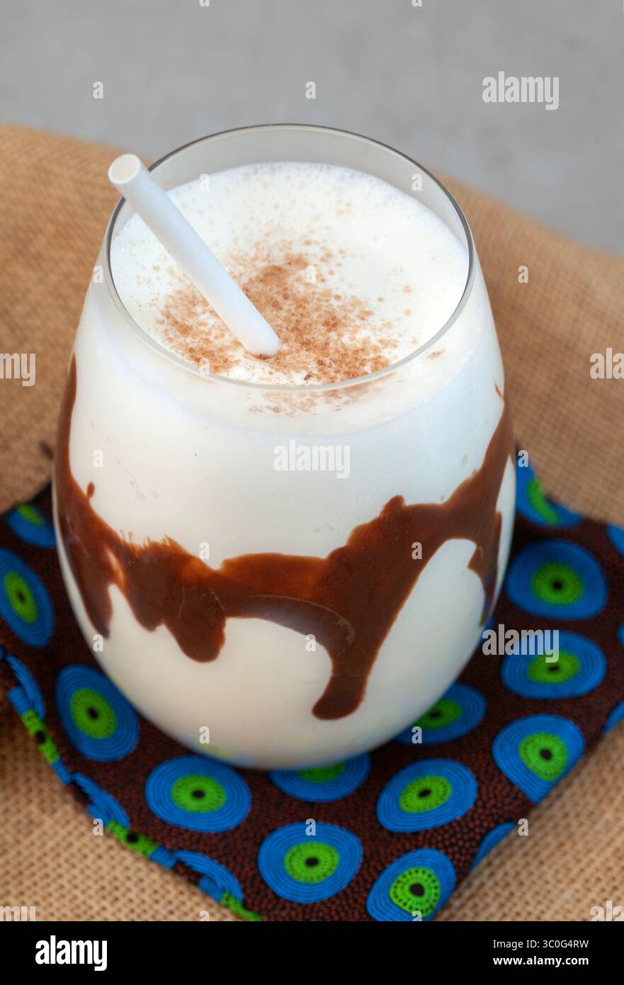 Dom (Don) Pedro, a south African alcoholic milkshake. Ice cream and ...