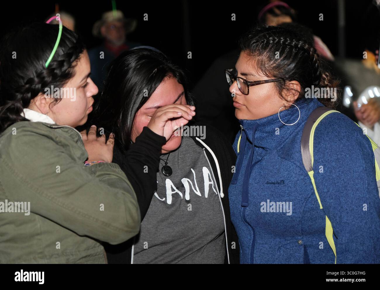 November 16, 2018 - Eloy, Arizona, USA - Candlelight vigil at the Eloy ...