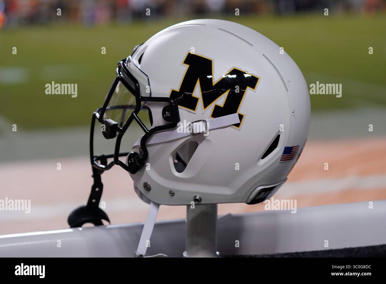 November 17, 2018: Missouri Tigers helmet during the NCAA football game ...