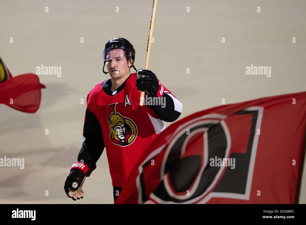 November 17, 2018: Ottawa Senators Mark Stone (61) is named the second ...