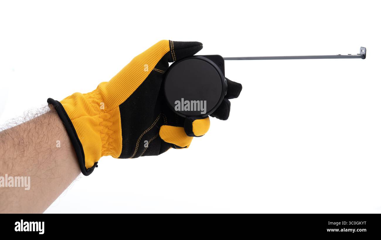 Hand held device measuring hi-res stock photography and images - Alamy