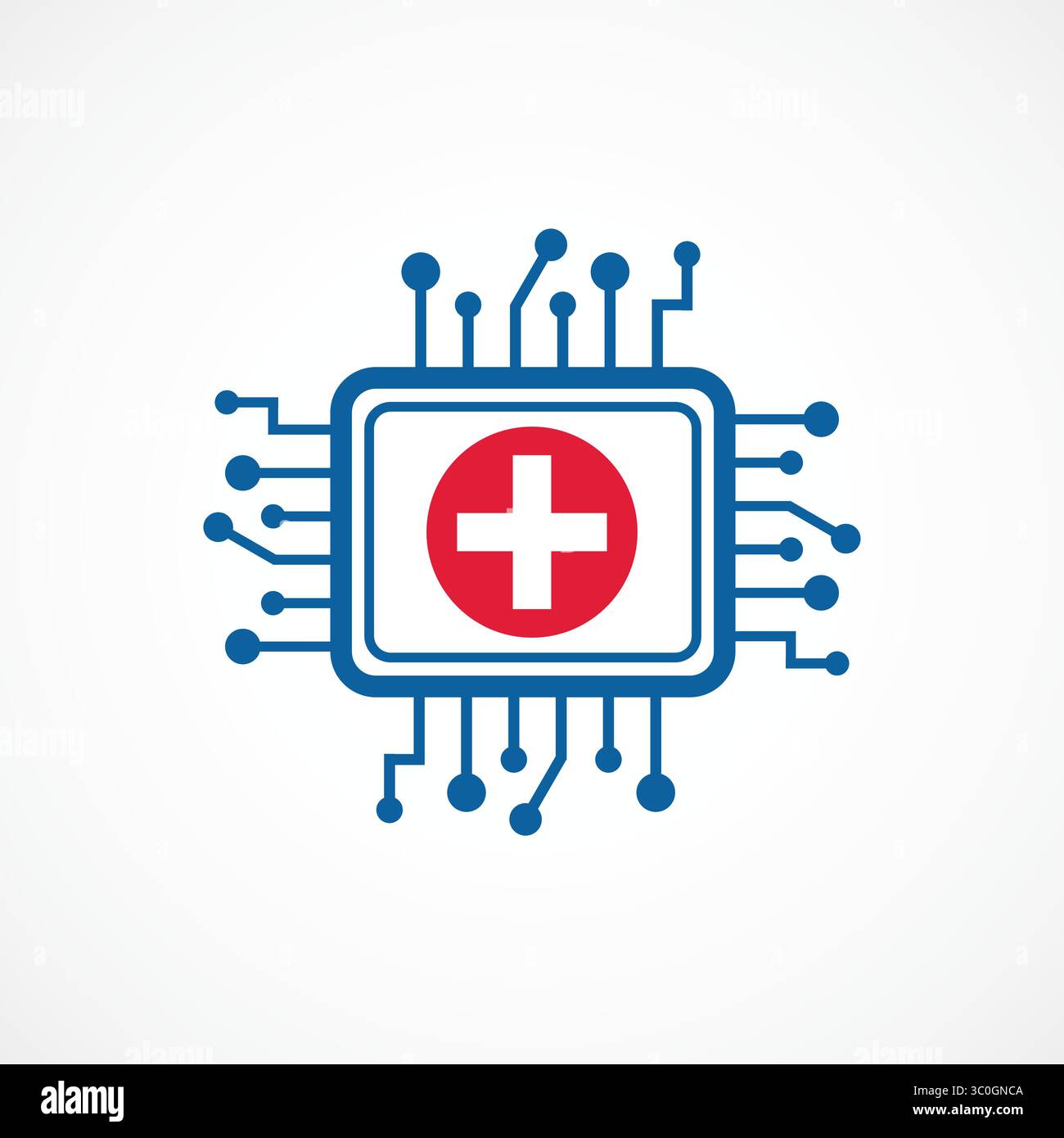 Ai medicine artificial intelligence Stock Vector Images - Alamy