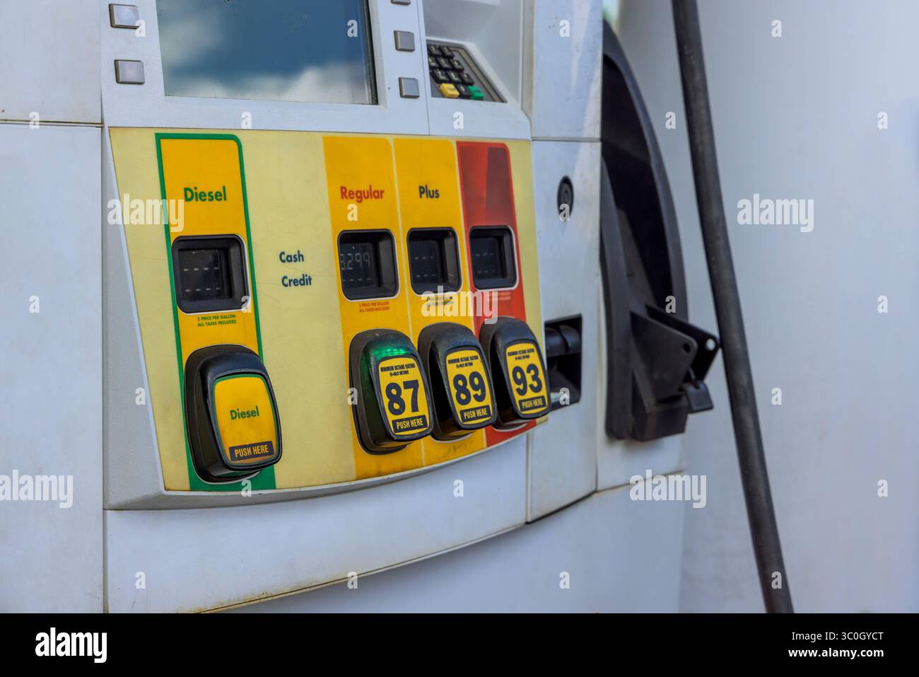 Fuel pump provides options for diesel, gasoline types at busy service ...
