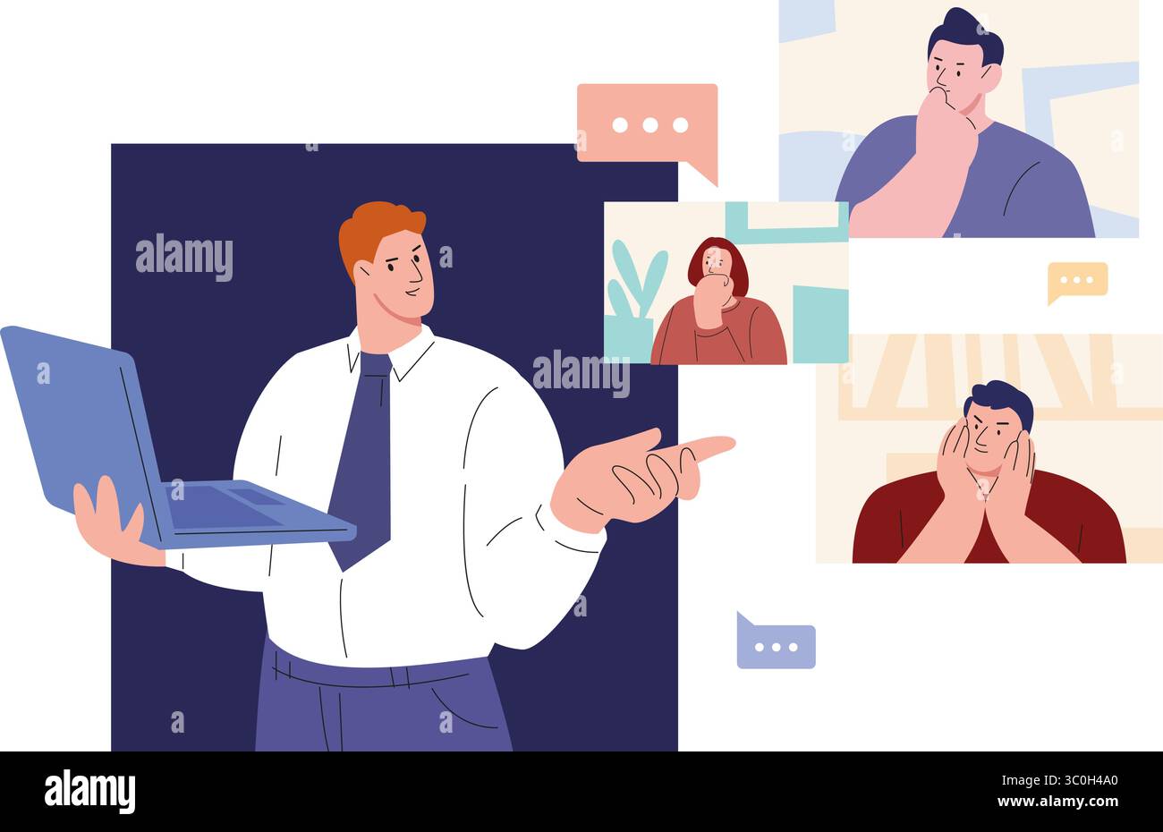 Cyberspace boss Cut Out Stock Images & Pictures - Alamy