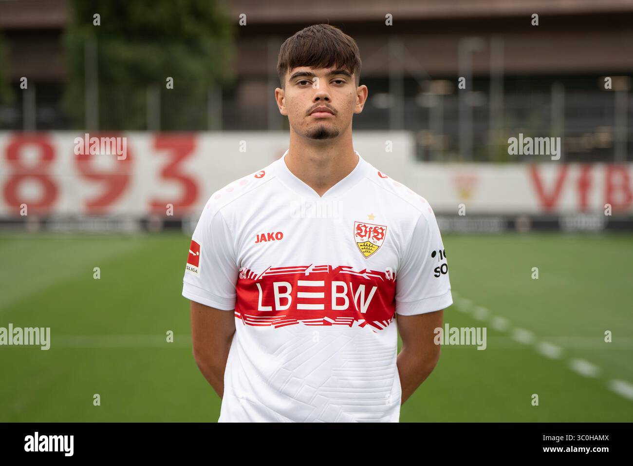 Mirza Catovic (VfB Stuttgart), VfB Stuttgart Medientag, Mannschaftsfoto ...