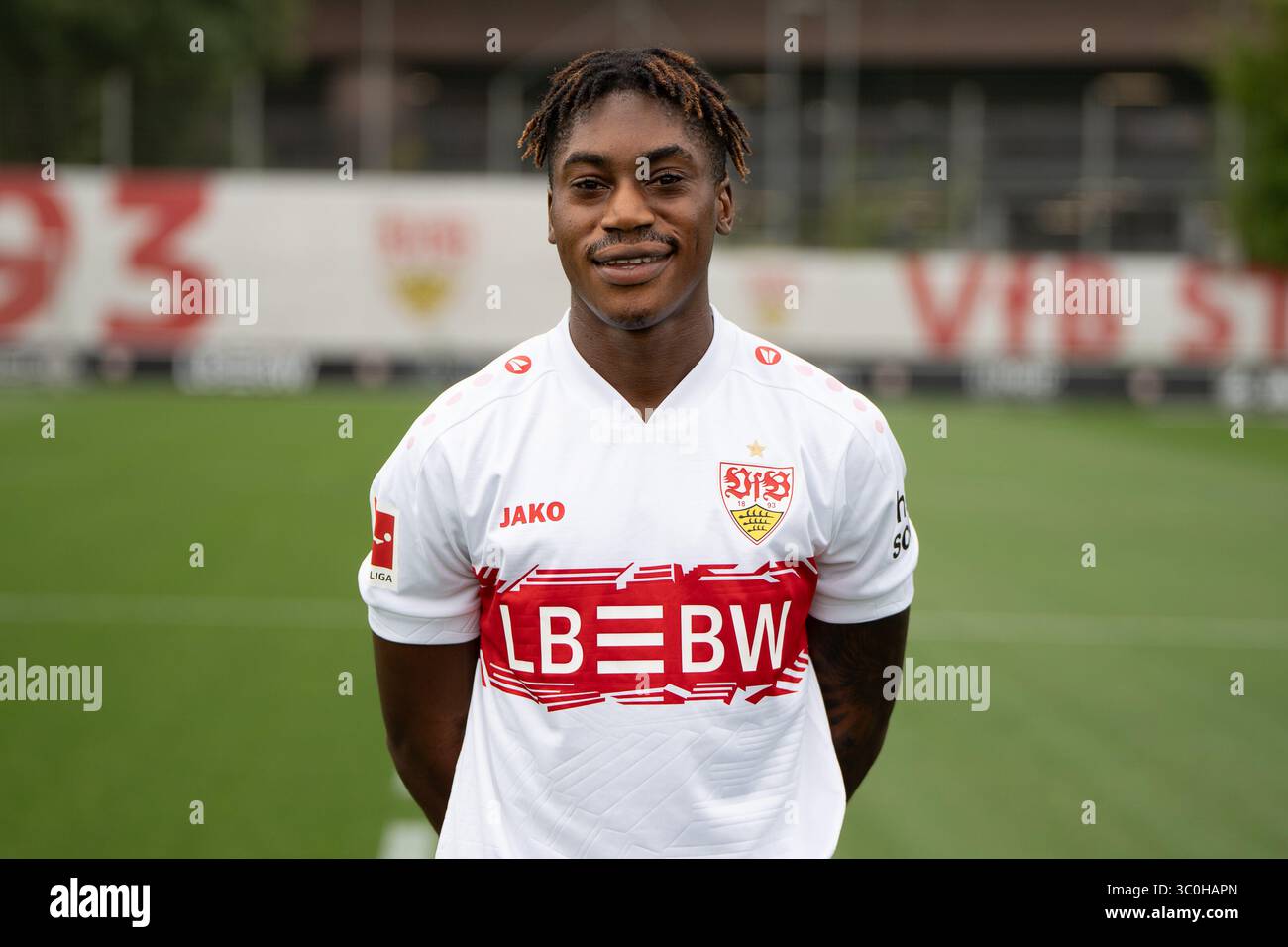 Justin Diehl (VfB Stuttgart, #17), VfB Stuttgart Medientag ...