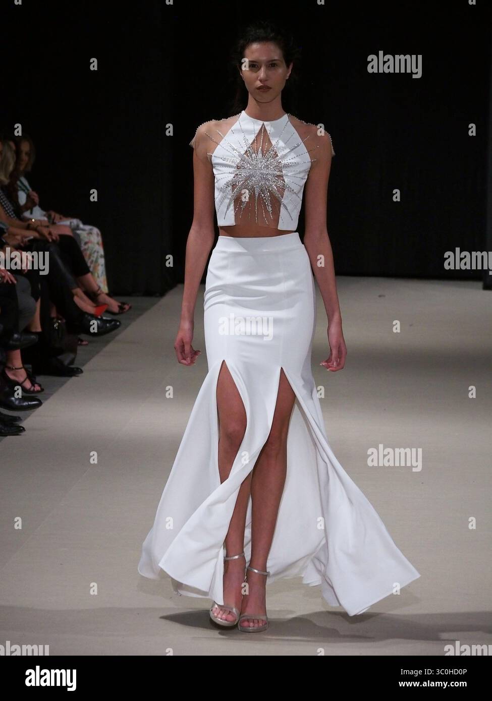 April 24, 2018 - Lima, Lima, Peru - A model walks the runway wearing a ...