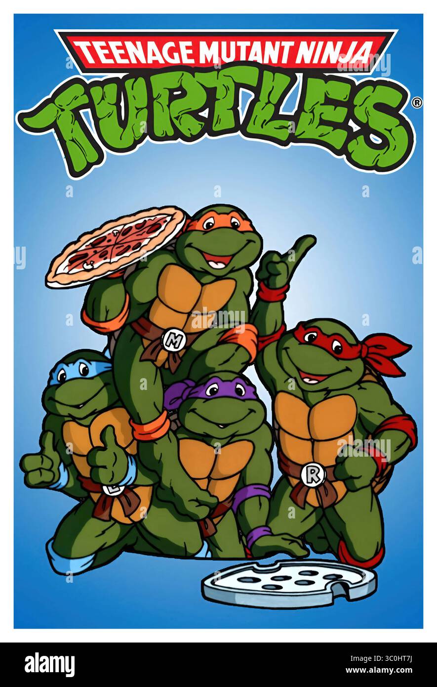 TEENAGE MUTANT NINJA TURTLES (1987), directed by BILL WOLF. Credit ...