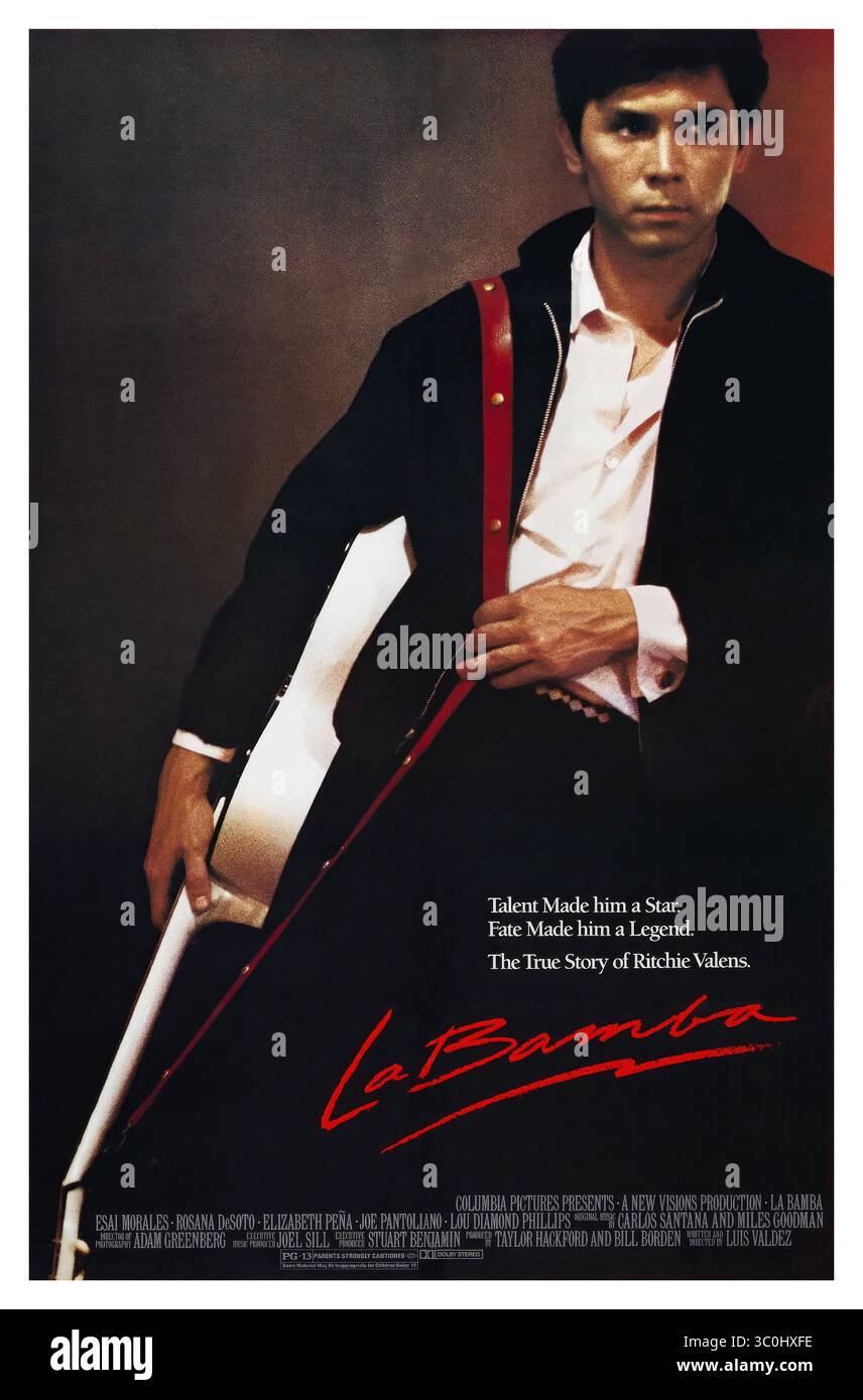 LOU DIAMOND PHILLIPS in LA BAMBA (1987), directed by LUIS VALDEZ. Credit: COLUMBIA PICTURES ...
