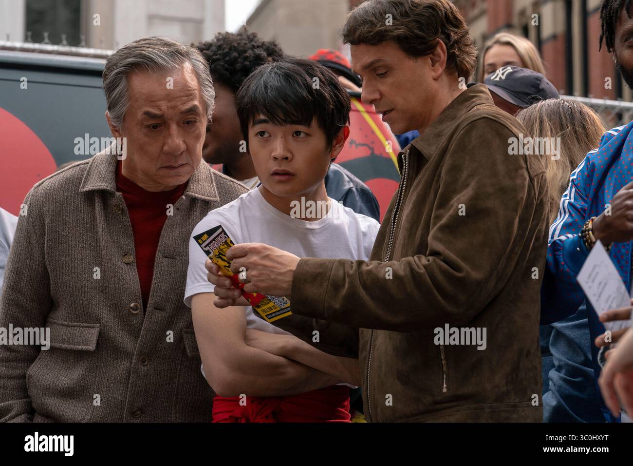JACKIE CHAN, RALPH MACCHIO and BEN WANG in KARATE KID: LEGENDS (2025 ...