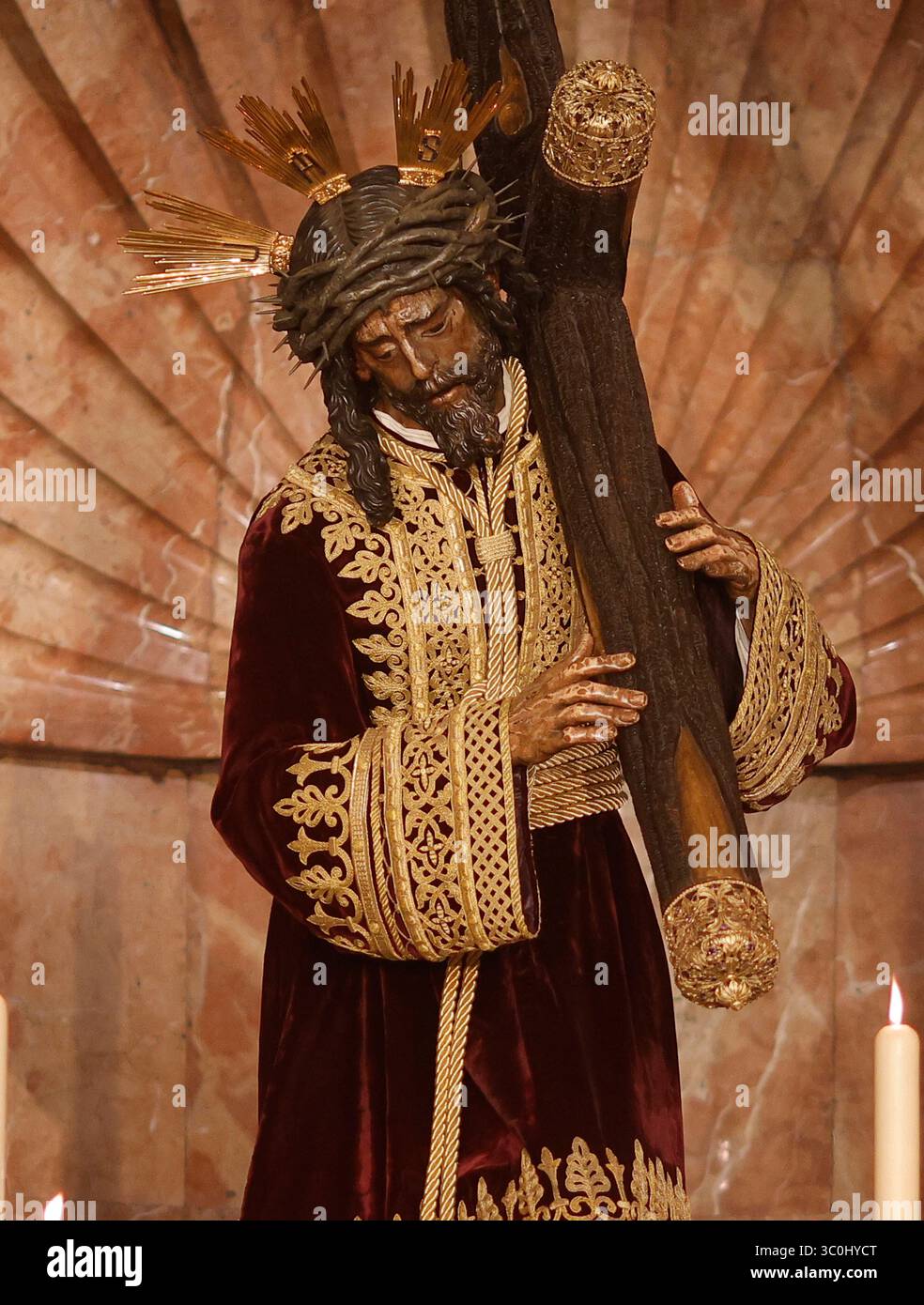 Seville, January 1, 2025. Quinario del Gran Poder. Photo: Manuel Gómez ...