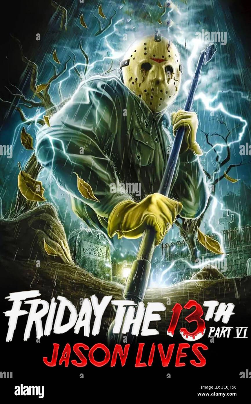 FRIDAY THE 13TH PART VI (1986) -Original title: JASON LIVES: FRIDAY THE ...
