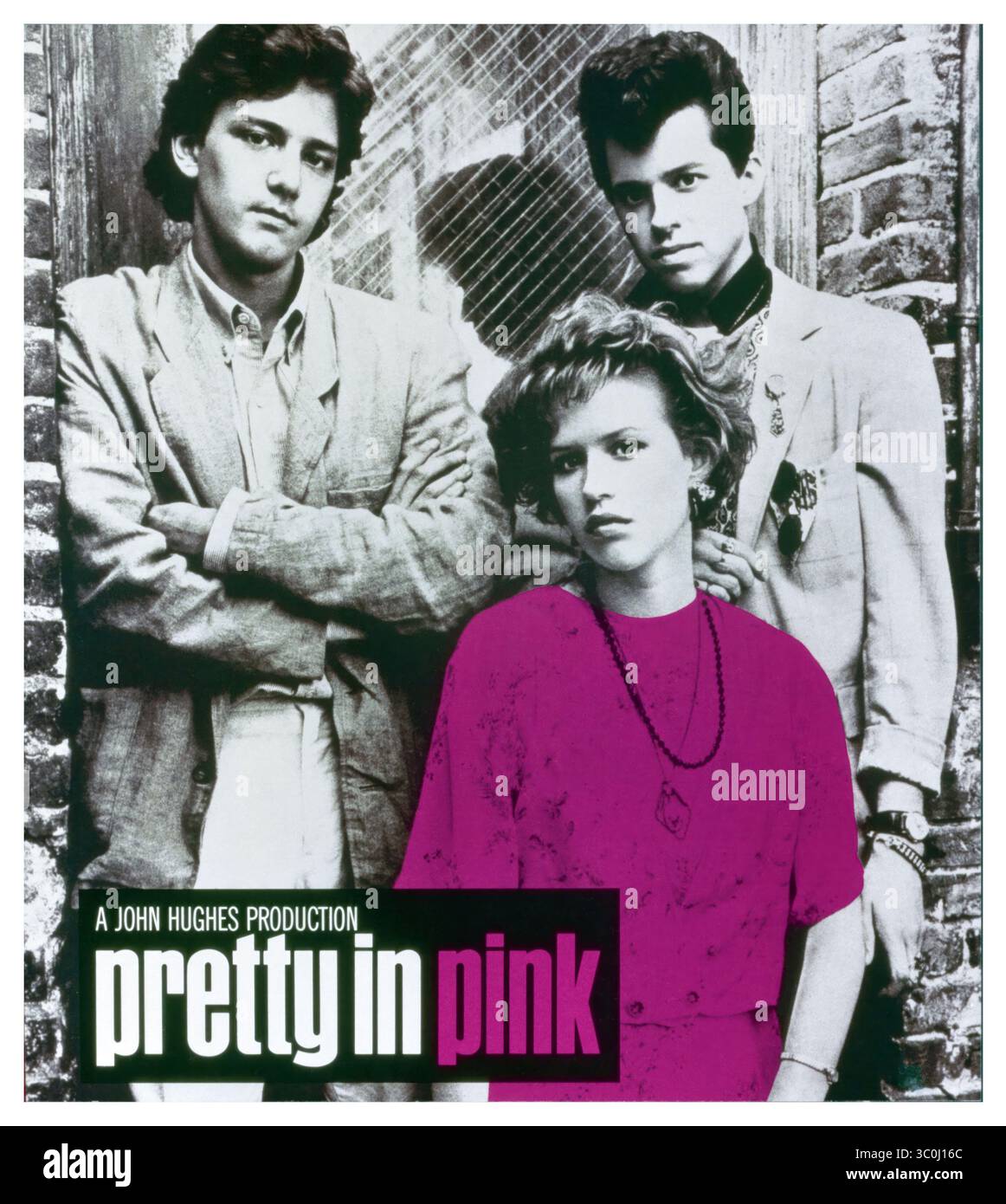 MOLLY RINGWALD, ANDREW MCCARTHY and JON CRYER in PRETTY IN PINK (1986 ...