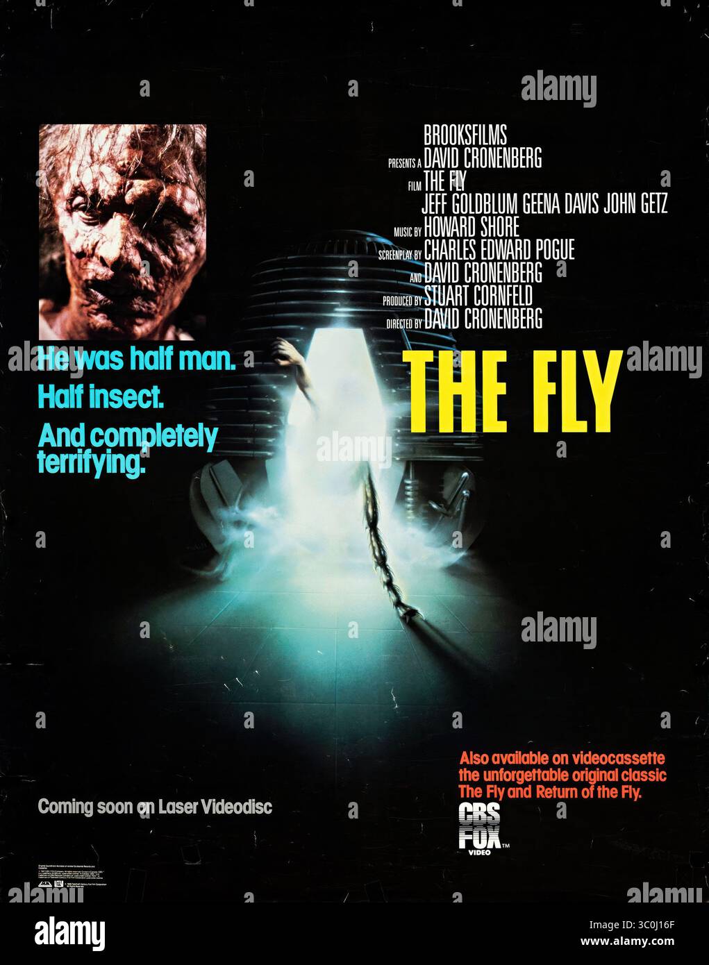 THE FLY (1986), directed by DAVID CRONENBERG. Credit: 20TH CENTURY FOX ...