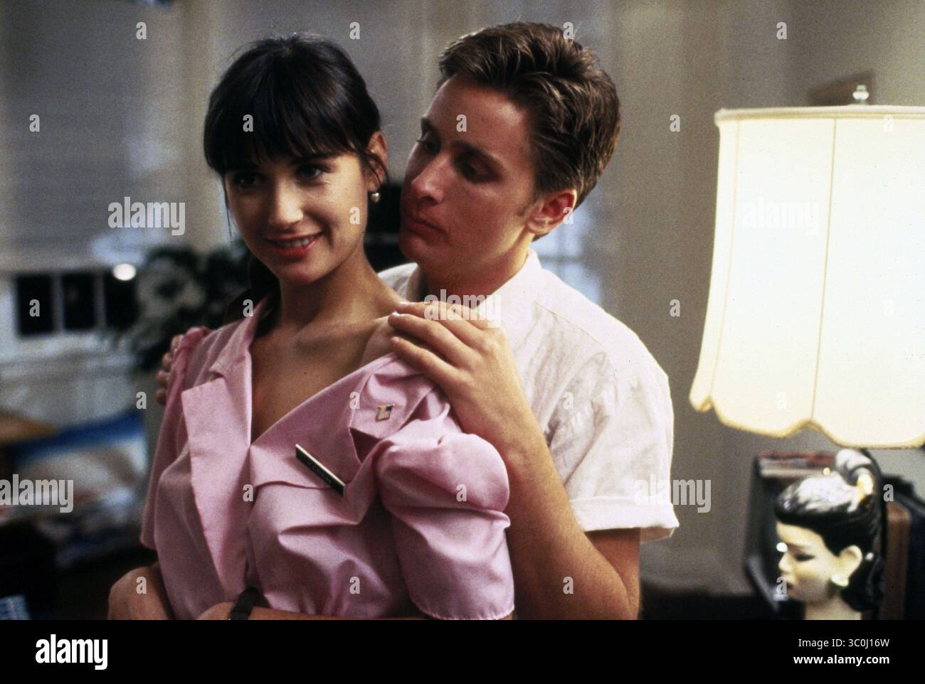 DEMI MOORE and EMILIO ESTEVEZ in WISDOM (1986), directed by EMILIO ...
