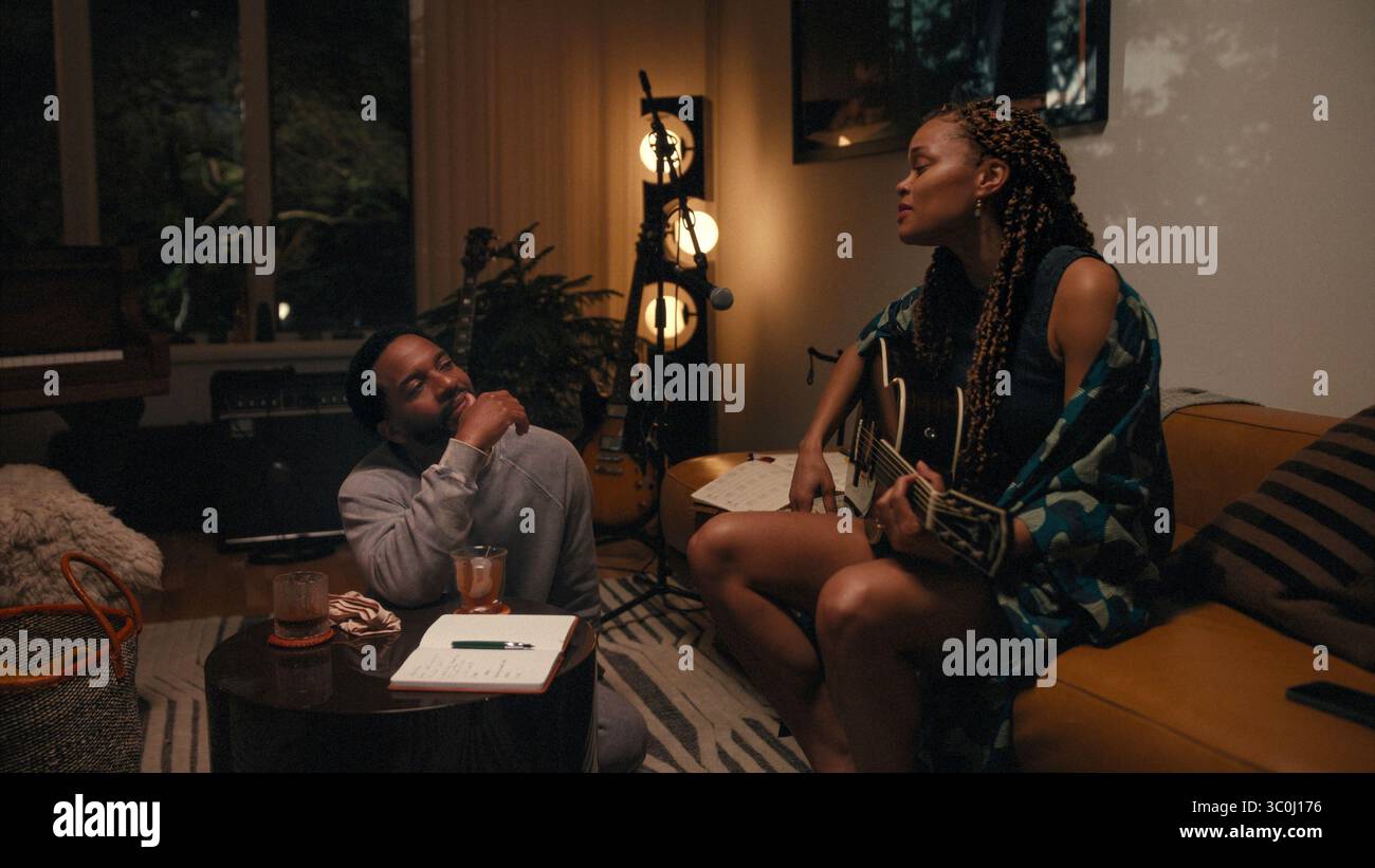 ANDRE HOLLAND and ANDRA DAY in EXHIBITING FORGIVENESS (2024), directed by TITUS KAPHAR. Credit ...