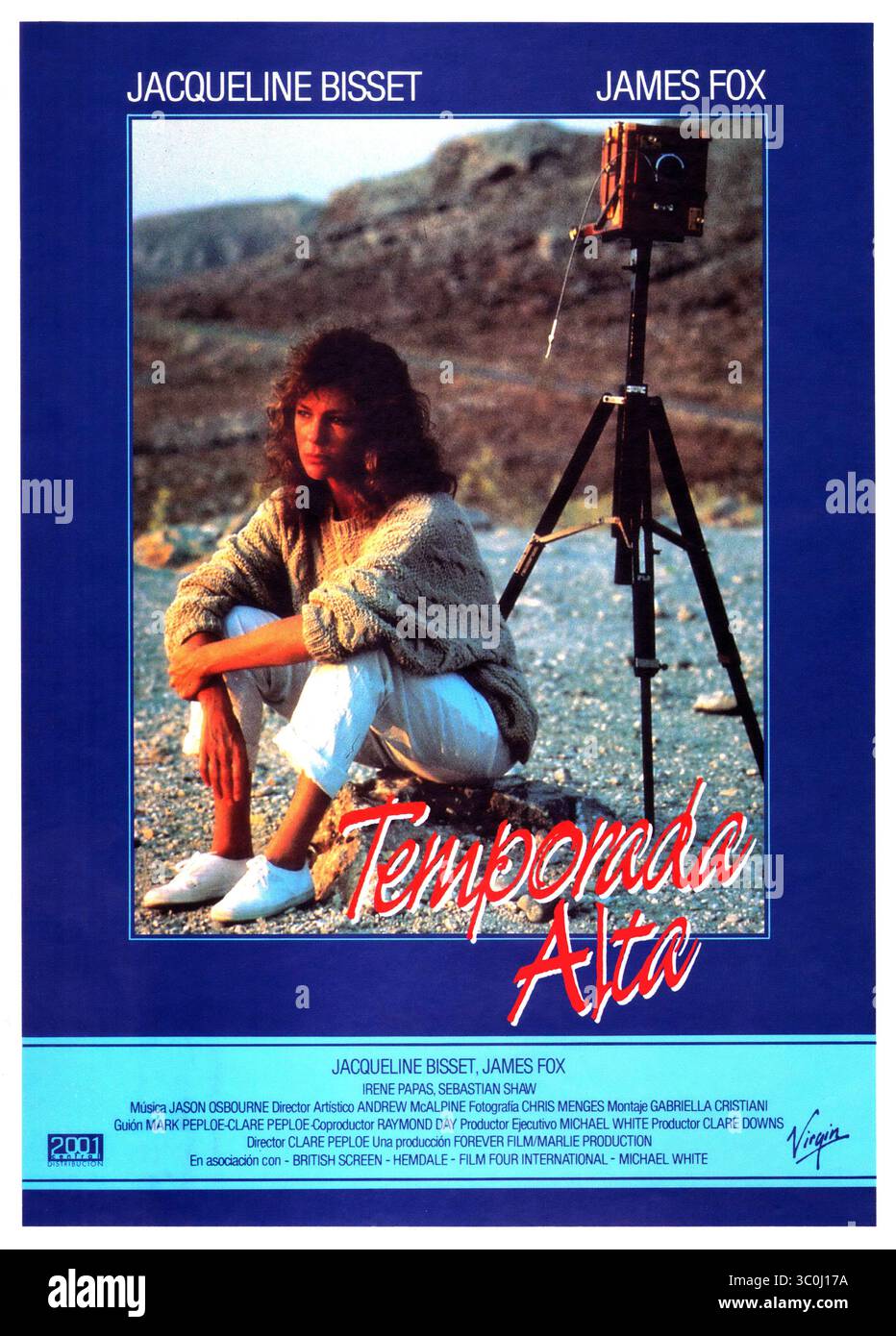 JACQUELINE BISSET in HIGH SEASON (1987), directed by CLAIRE PEPLOE ...