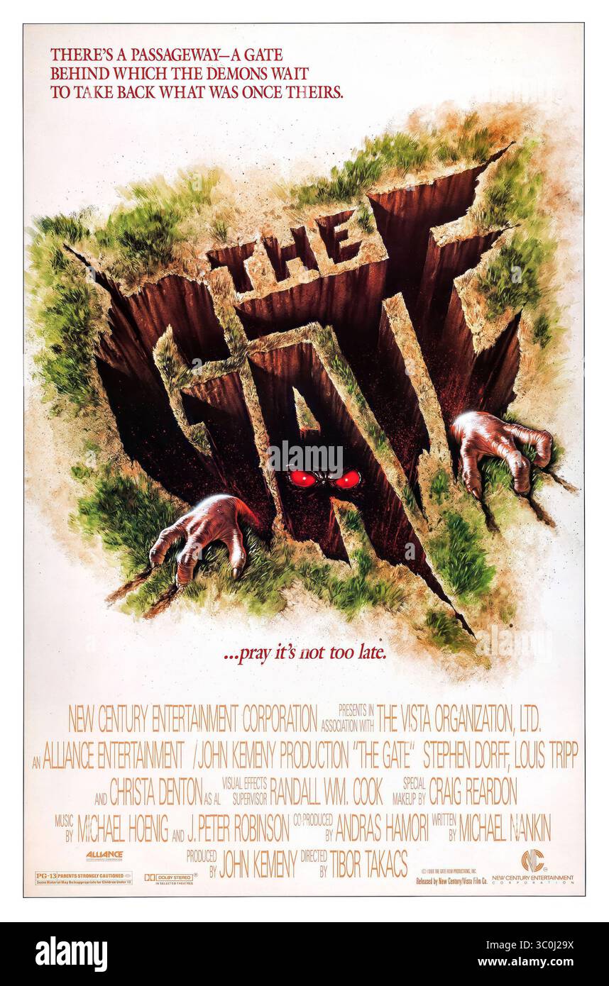 THE GATE (1987), directed by TIBOR TAKACS. Credit: GATE FILM ...