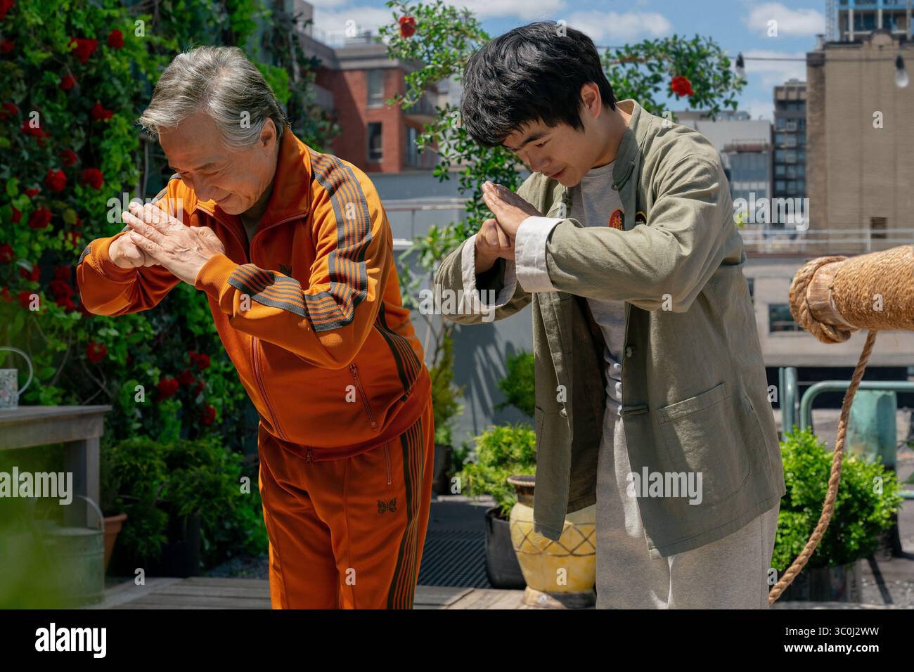 JACKIE CHAN and BEN WANG in KARATE KID: LEGENDS (2025), directed by ...