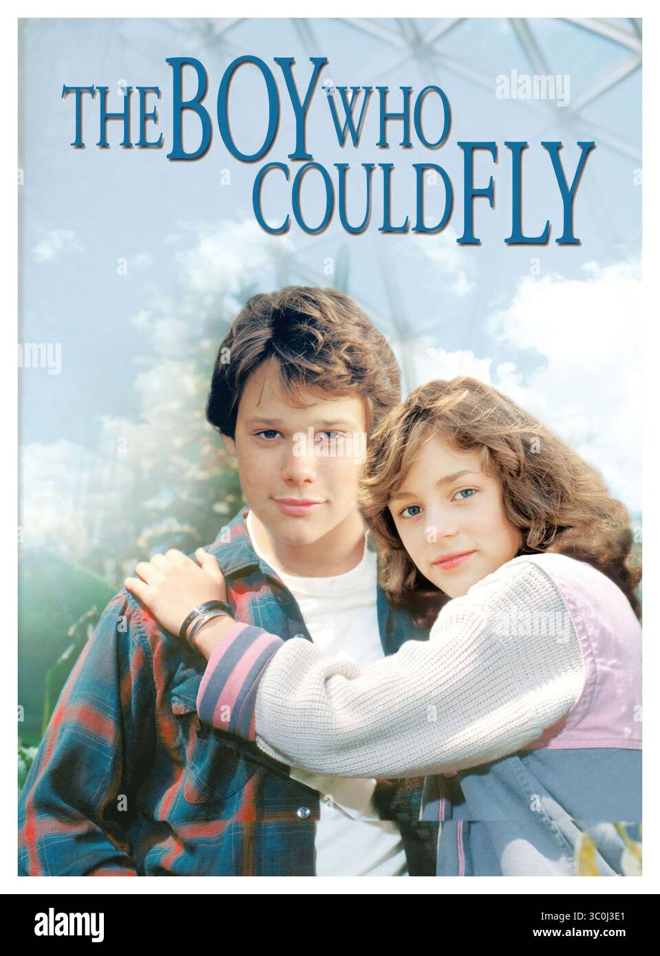 JAY UNDERWOOD and LUCY DEAKINS in THE BOY WHO COULD FLY (1986), directed by NICK CASTLE. Credit ...