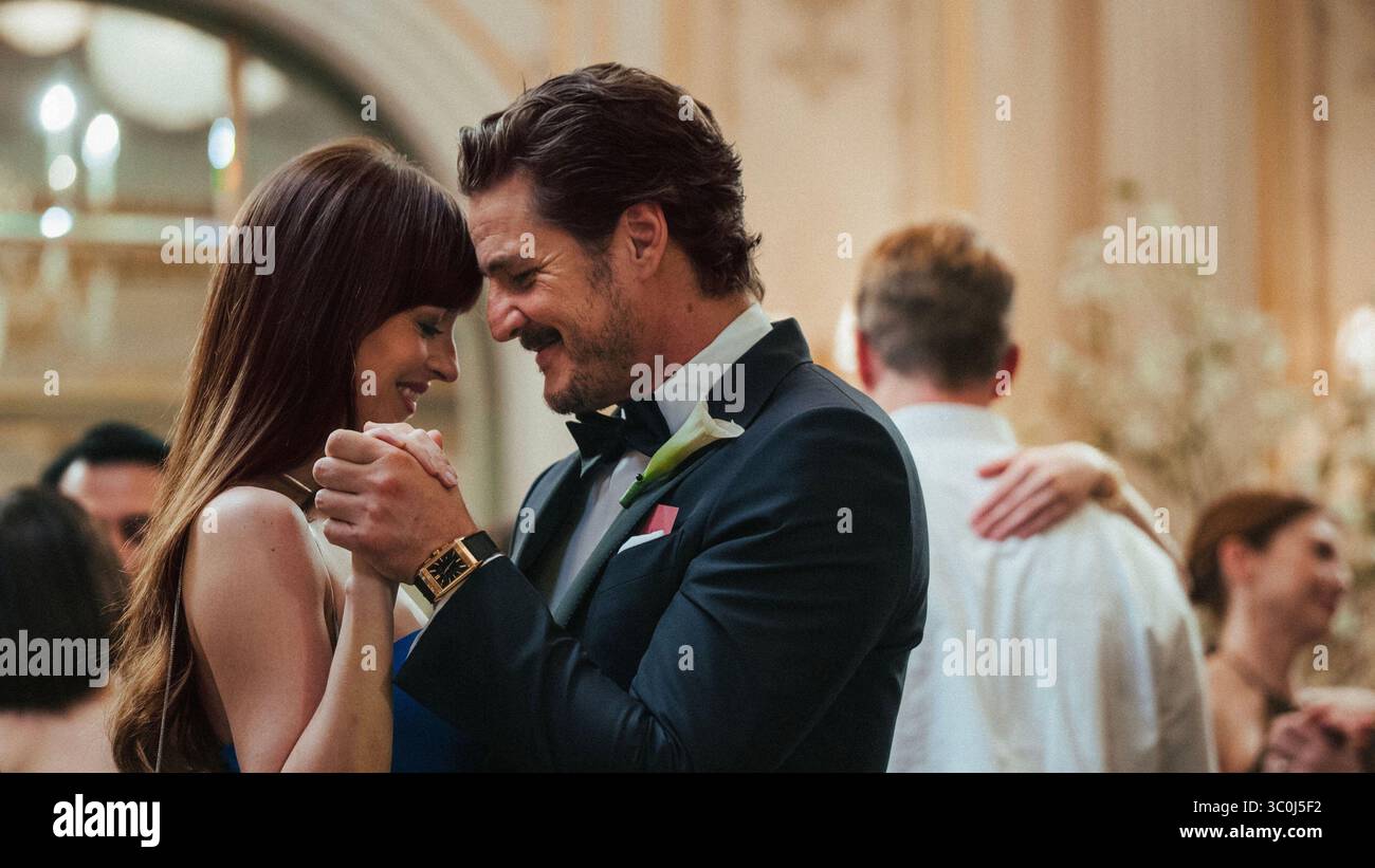 DAKOTA JOHNSON and PEDRO PASCAL in MATERIALISTS (2025), directed by ...