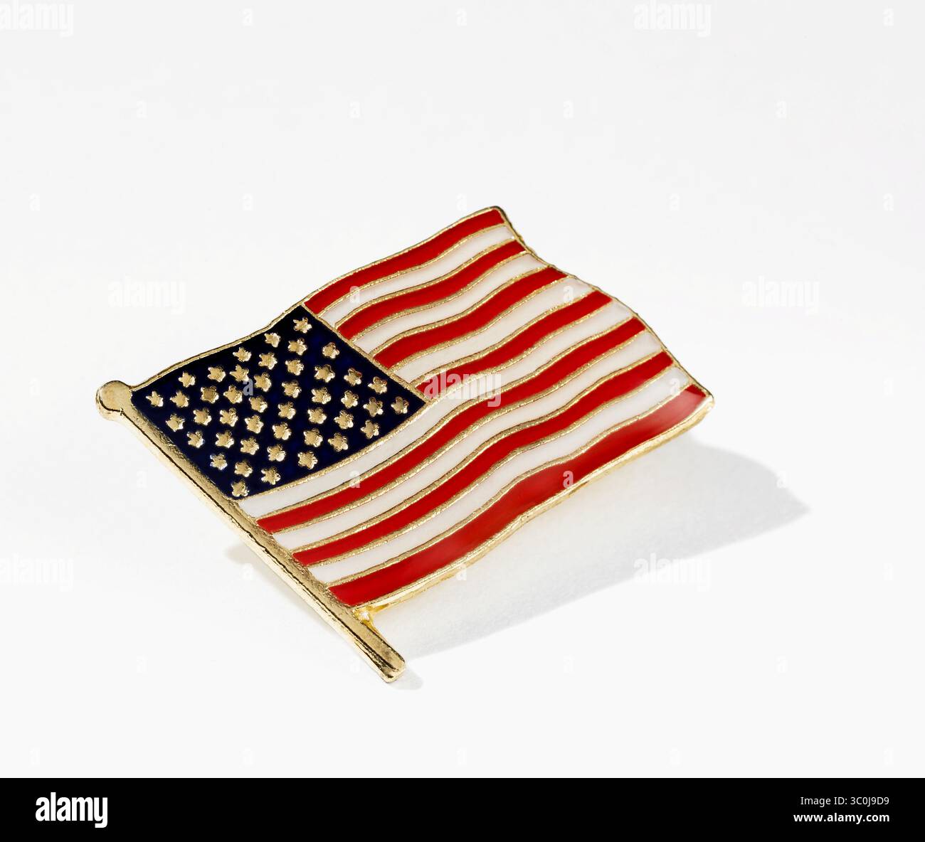 June 12, 2008 - New York, New York, U.S - American Flag Pin (Credit ...
