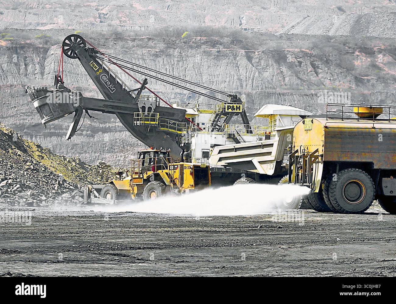 November 22, 2018 - Albania Guajira, Mayo 20 de 2015. La operaci?n de ...
