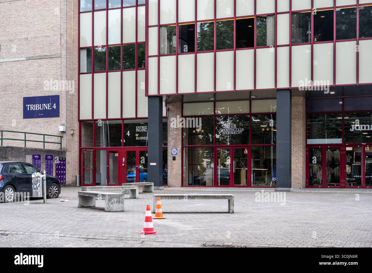 Stadium of Royal Sporting Club Anderlecht or RSCA, a major Jupiler Pro ...