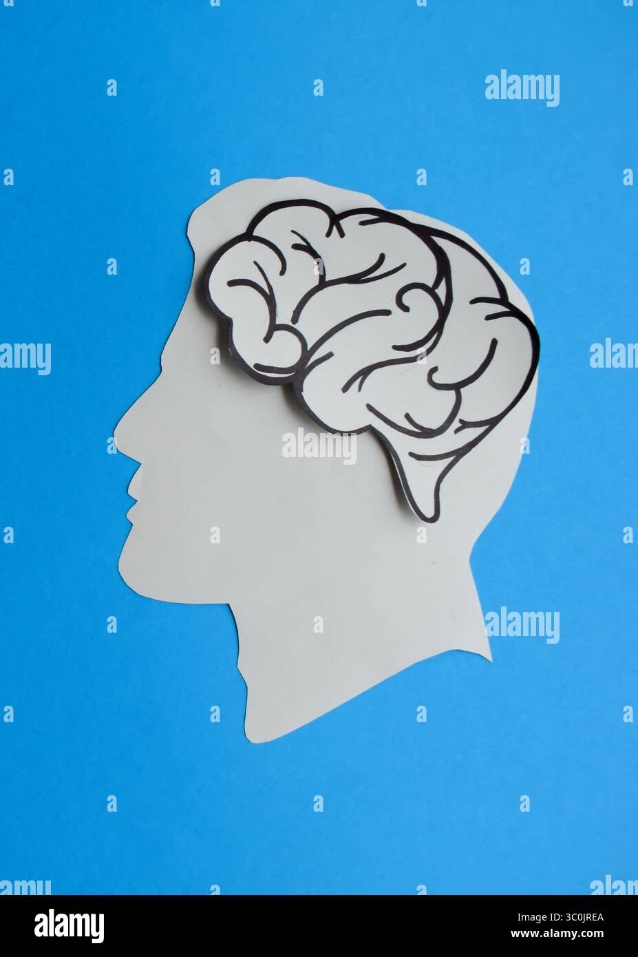Human brain icon thinking hi-res stock photography and images - Alamy