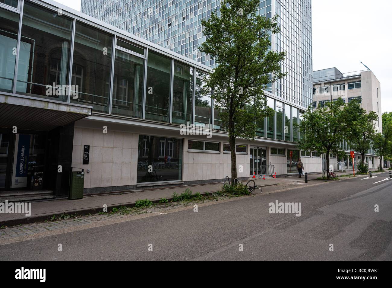 Universiteit Gent campus Ledeganck, university of Ghent, East Flanders ...