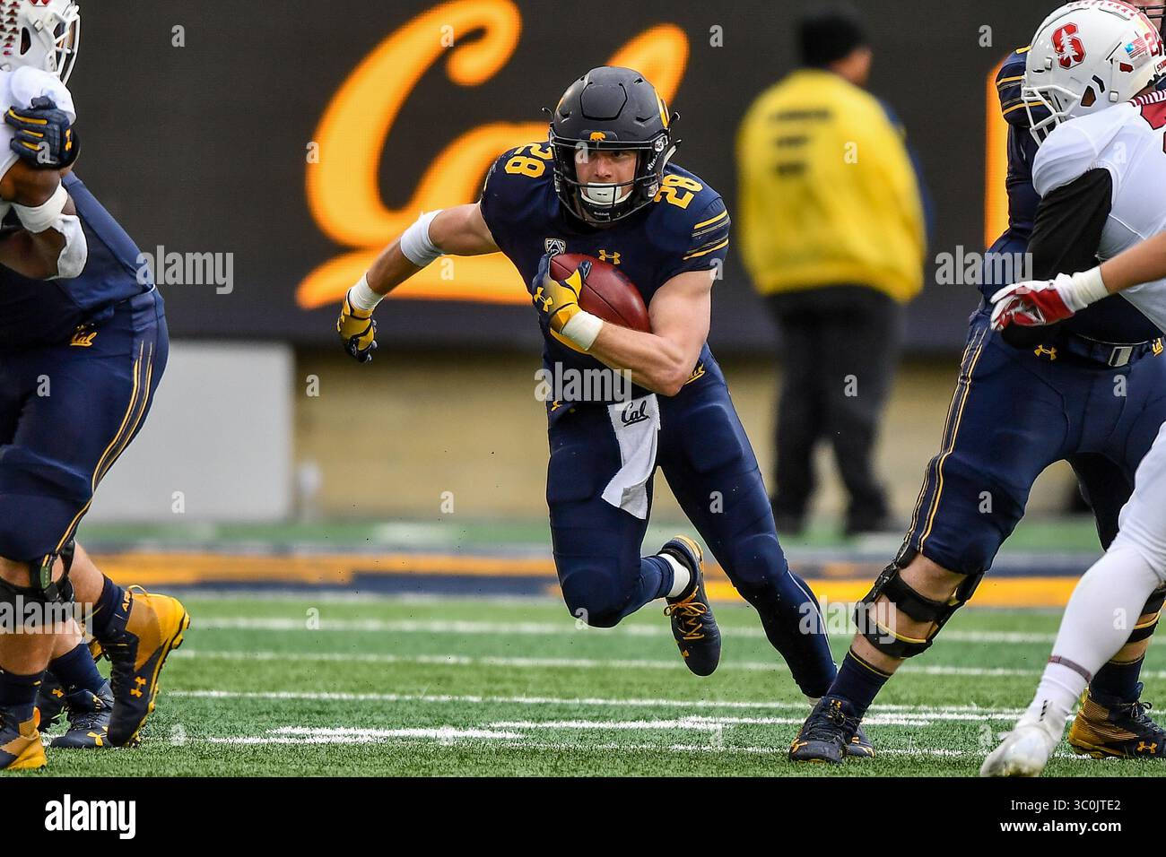 December 01, 2018: California Golden Bears running back Patrick Laird ...