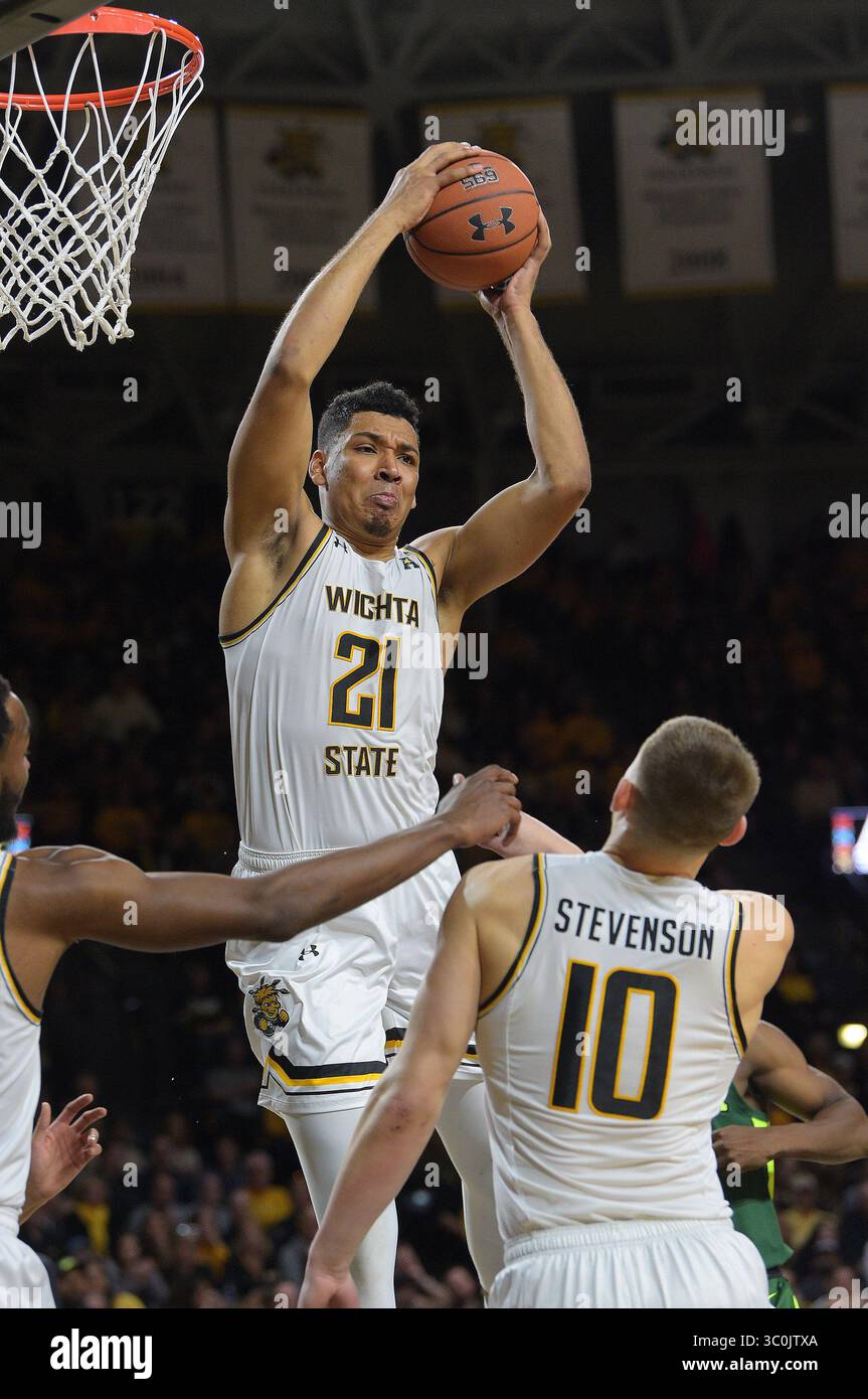 December 01,2018: Wichita State Shockers forward Morris Udeze (12 ...