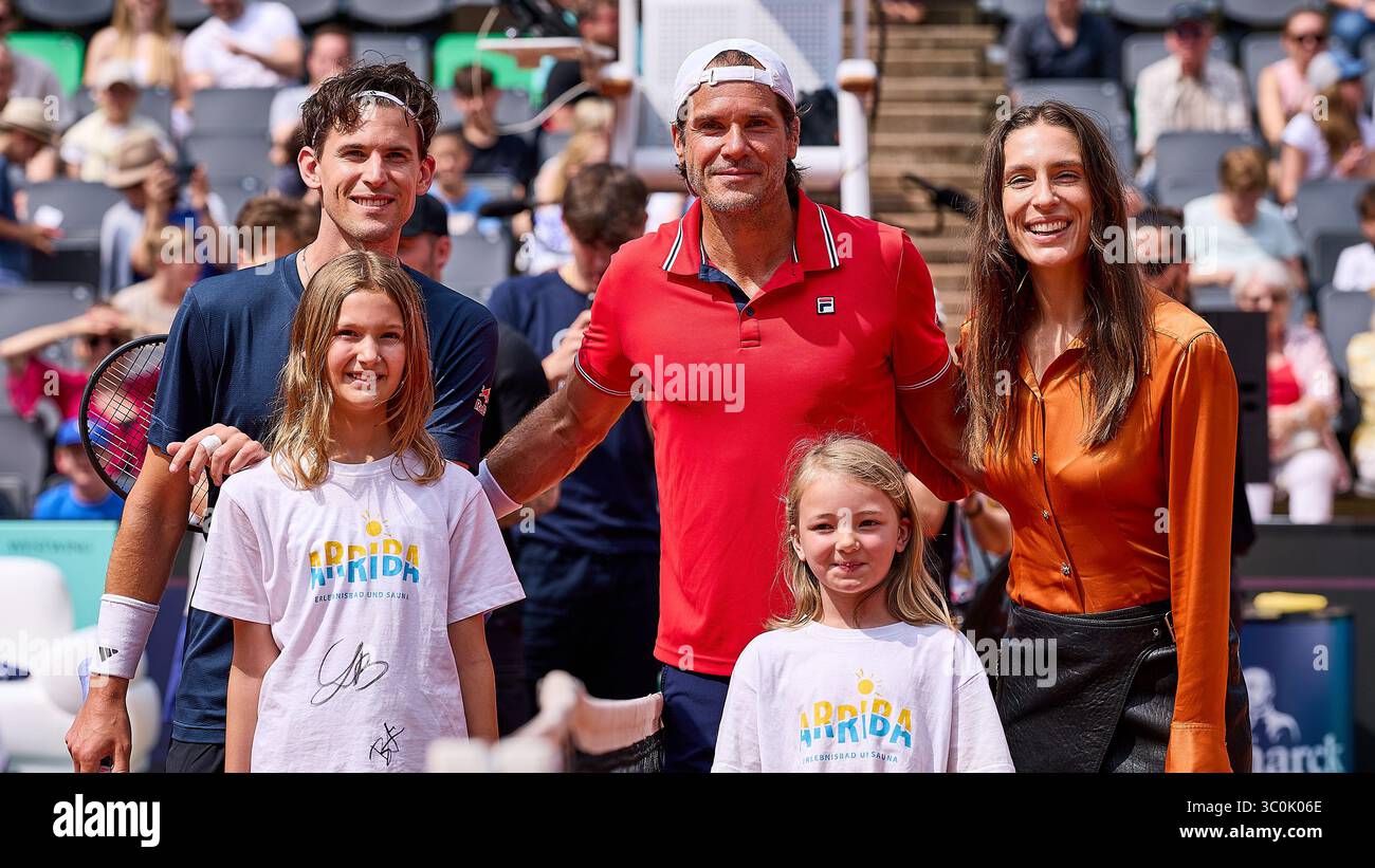 Hamburg, Hamburg, Germany. 20th July, 2025. u.a. Dominic Thiem of ...