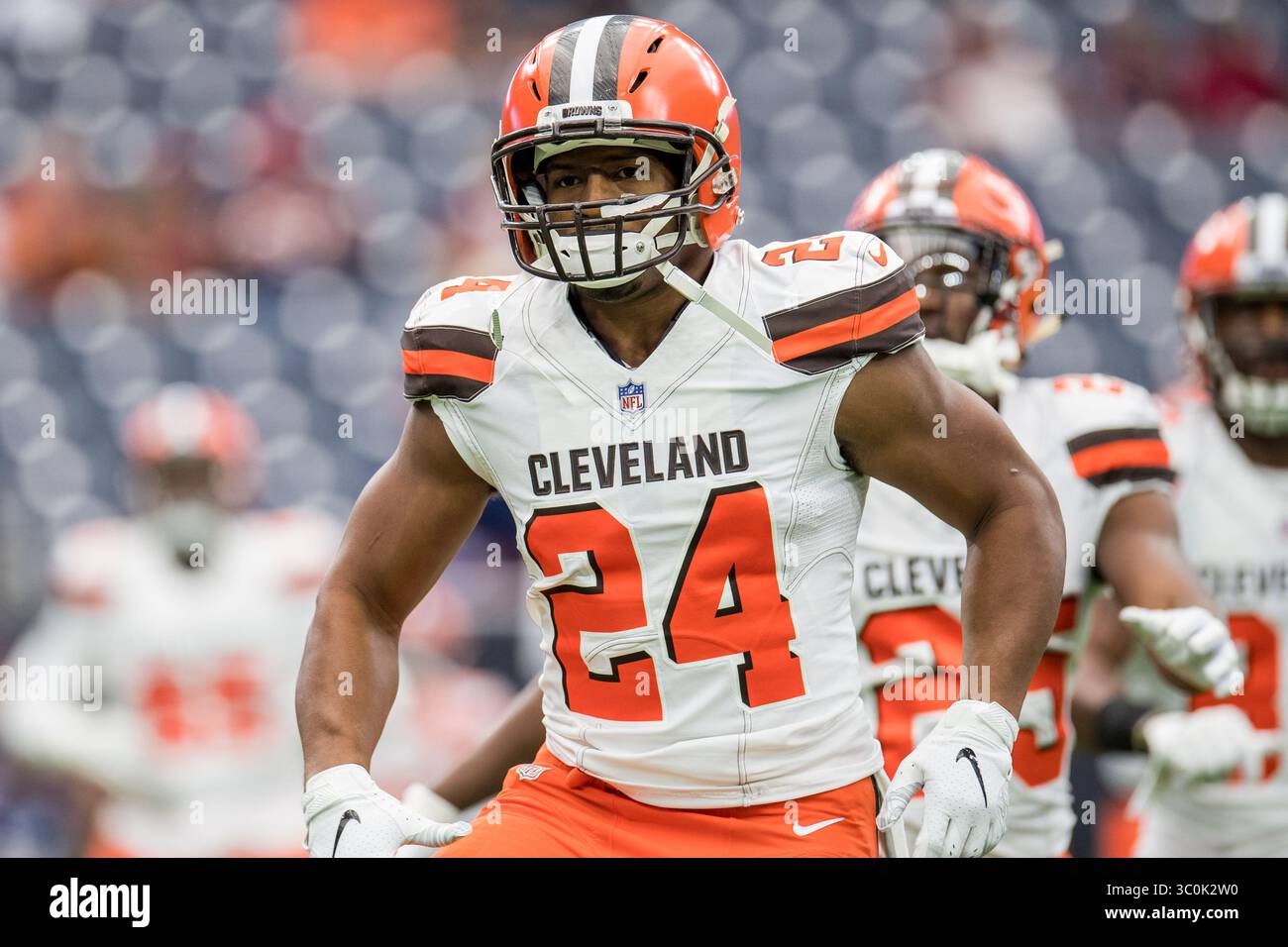Nick chubb texans hi-res stock photography and images - Alamy