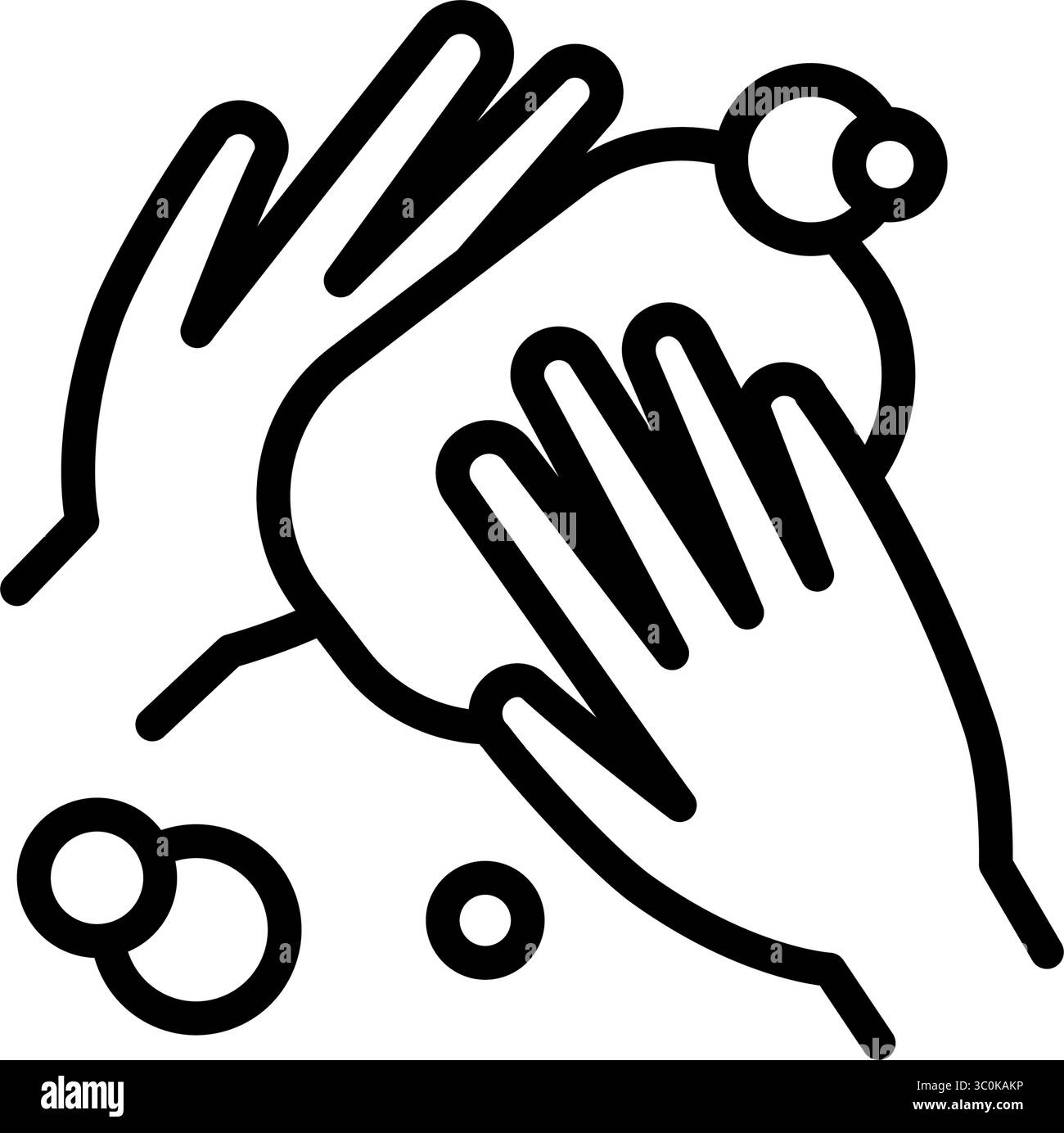 Soap Dispenser line icon. Automatic liquid soap gel. Hand sanitizer ...