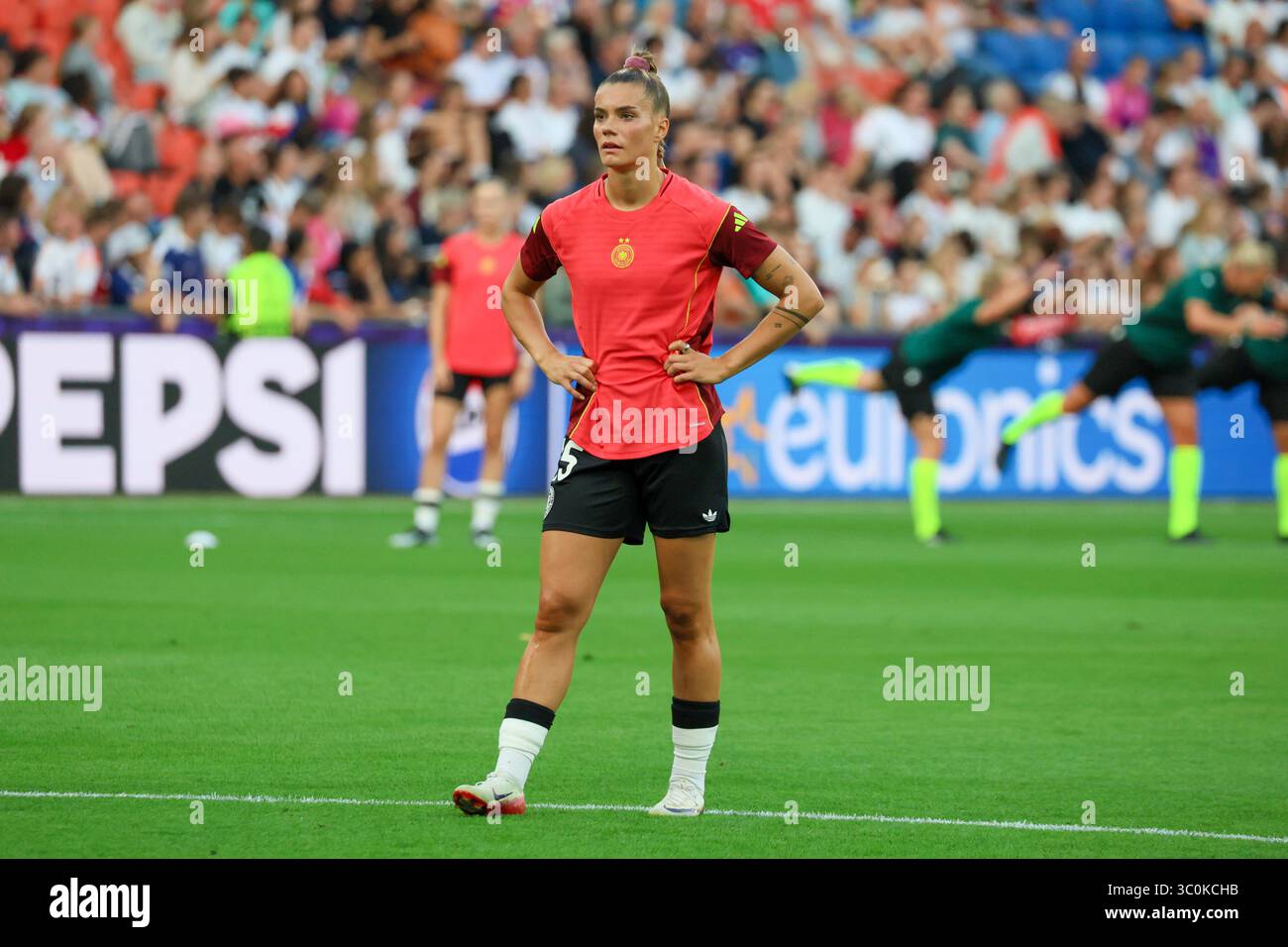 Basel, Schweiz. 19th July, 2025. Basel, Schweiz 19. Juli 2025: UEFA ...