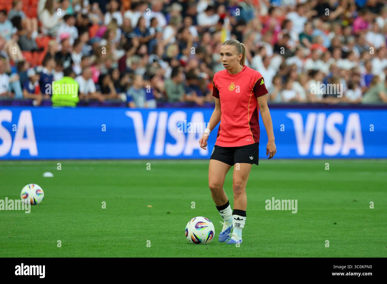 Basel, Schweiz 19. Juli 2025: UEFA - Euro 2025 Woman - Viertelfinale ...