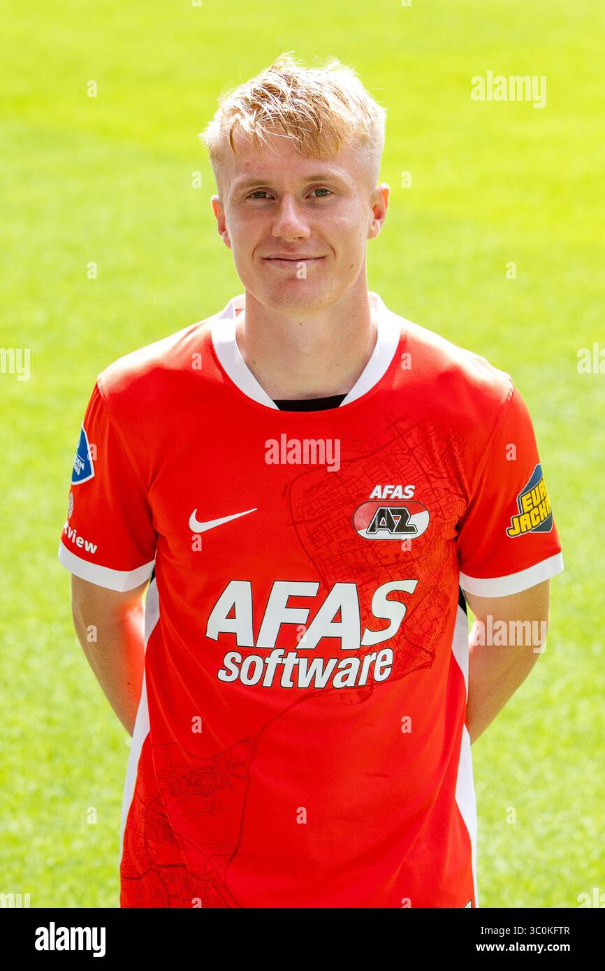 ALKMAAR , 15-07-2025 , AFAS Stadium , season 2025 / 2026 , Dutch Eredivisie football , Pressday ...