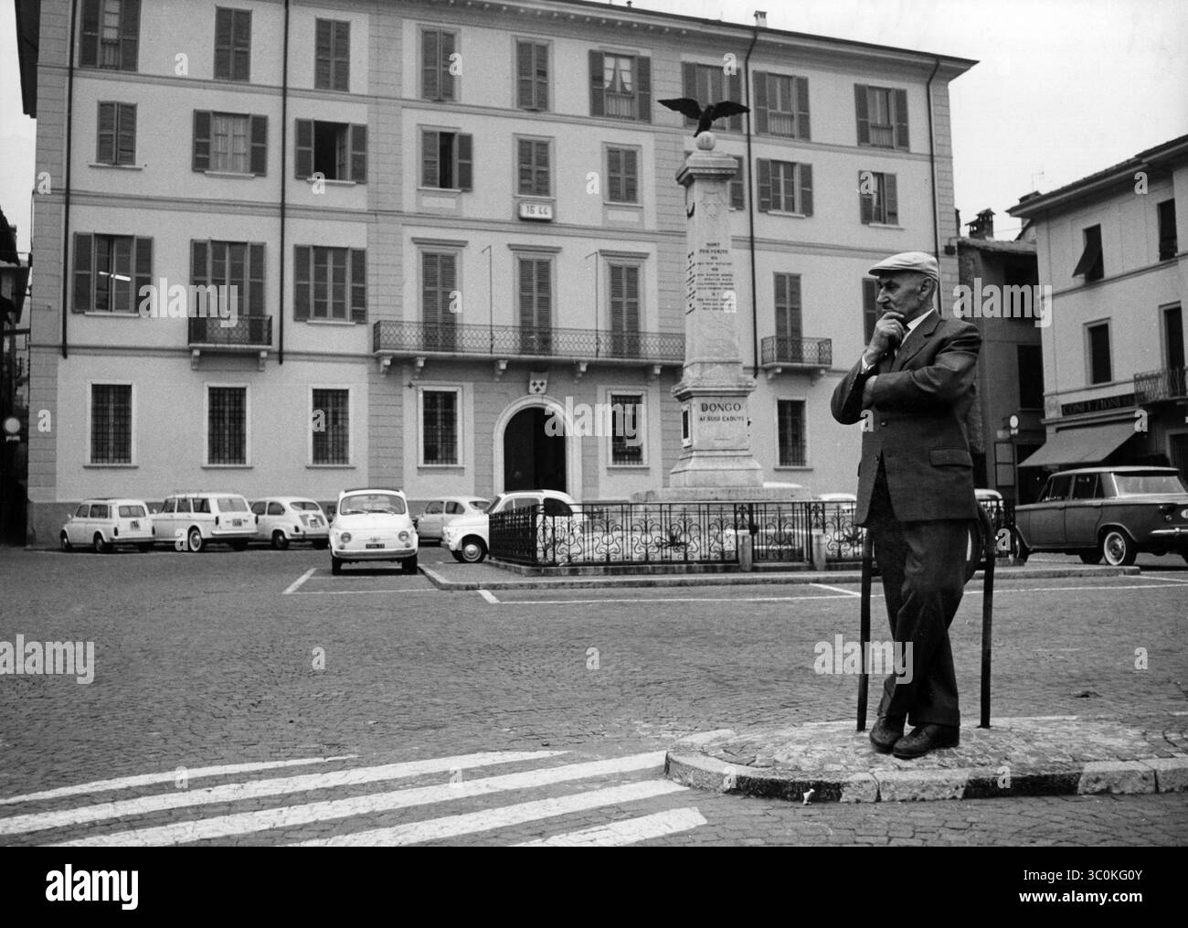 The former SS lieutenant Otto Kisnat, who was the bodyguard of Benito ...