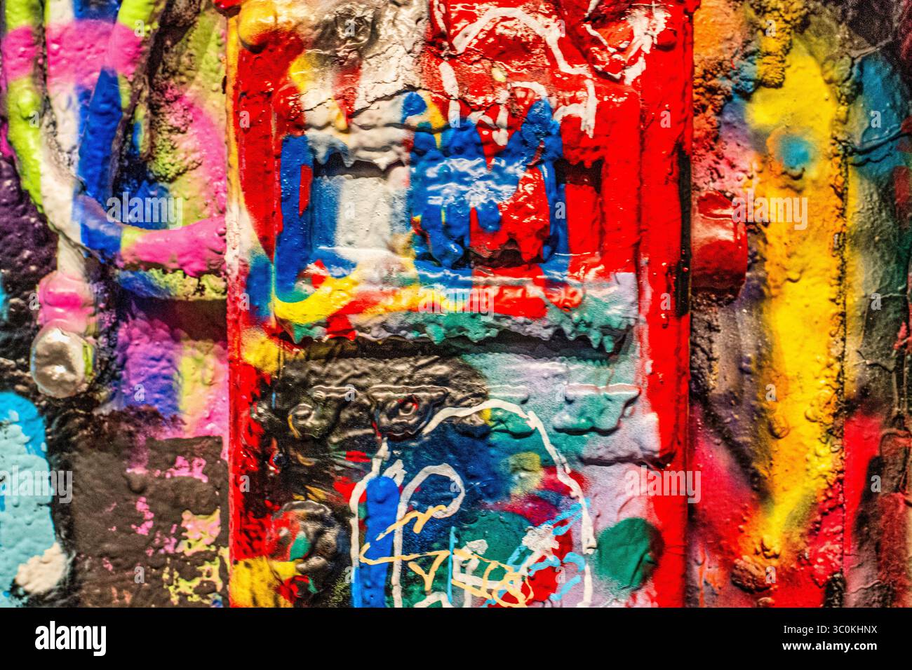 Murals and graffiti art at Leake Street, also known as Graffiti Tunnel ...