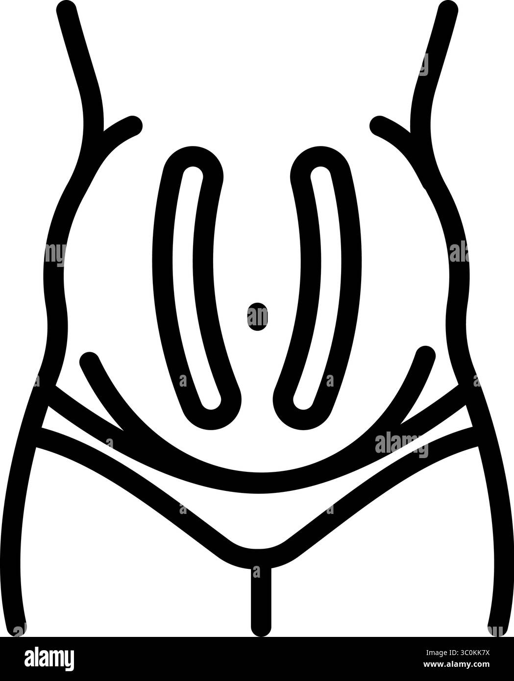 Taping application for pregnant belly. Kinesiology taping techniques ...