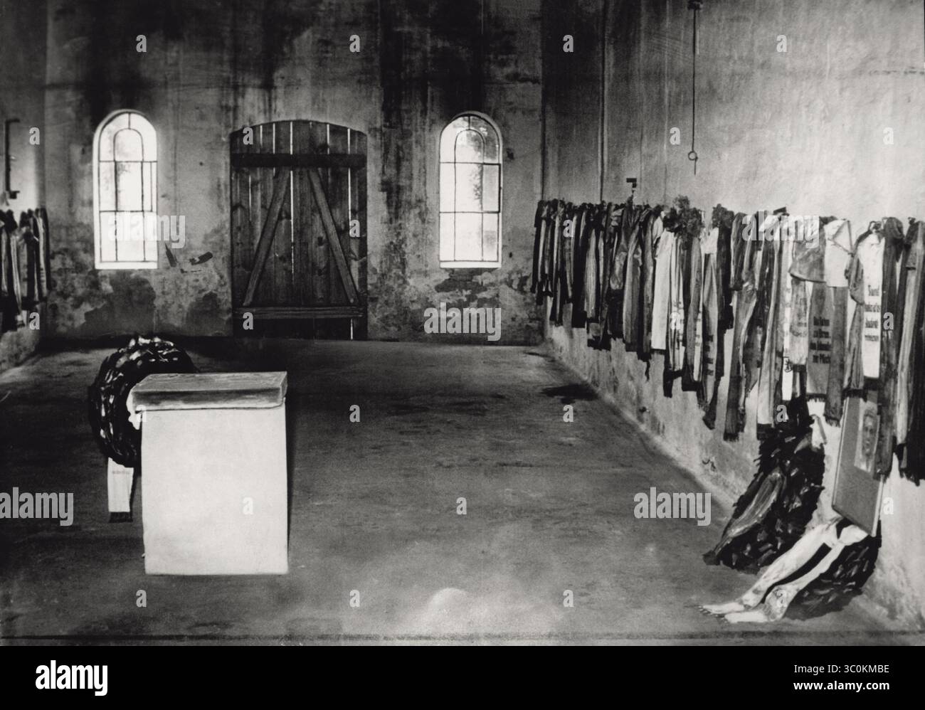 Partial view of the large room of the Berlin prison where the ...
